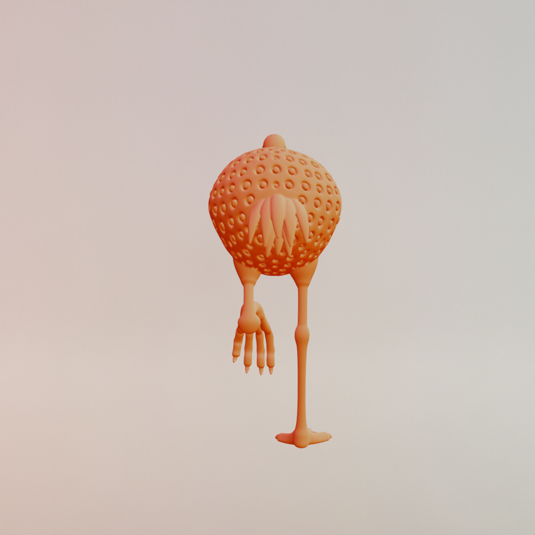 🤌 Strawberelli Flamingelli Italian brainrot・ 3D File for 3D printing・Cults