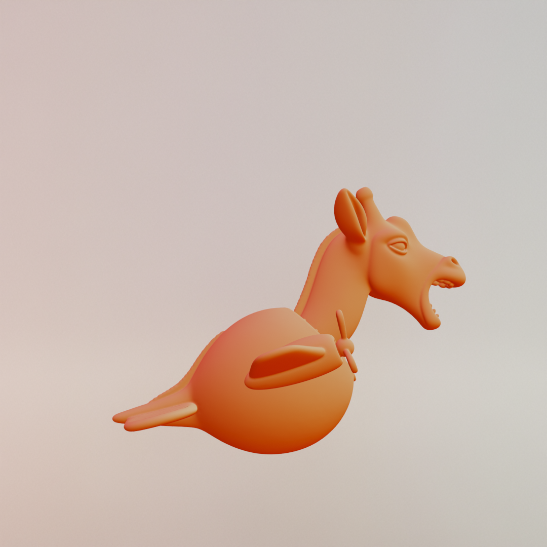 🤌 Giraffa Meloniera Italian brainrot・ 3D File for 3D printing・Cults