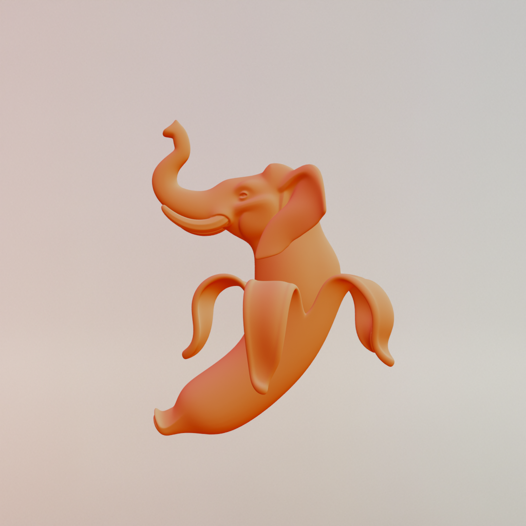 🤌 Elefantuchi Bananuchi Zanahoria italiana・Archivo 3D para Impresión 3D ...