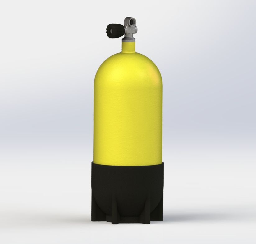 🤿 Decorative diving tank collection・ STL File for ・Cults