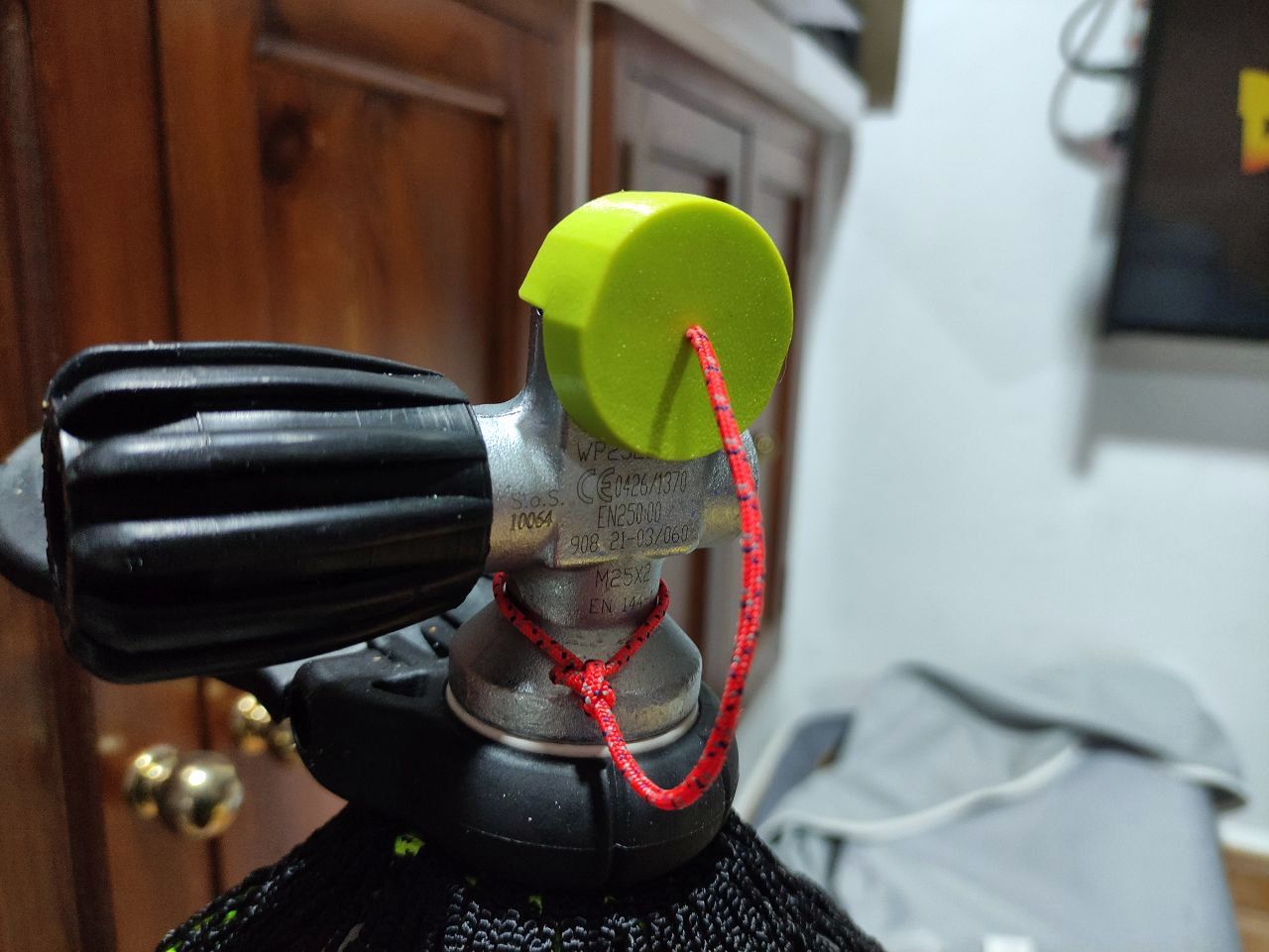 STL file Flexible dust cap for diving cylinder 🌬️ ・3D printing model to ...