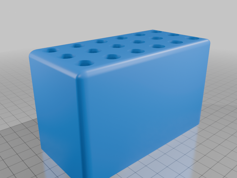 🥵 Hot Glue Stick Holder 18 pieces・Free 3D File for ・Cults
