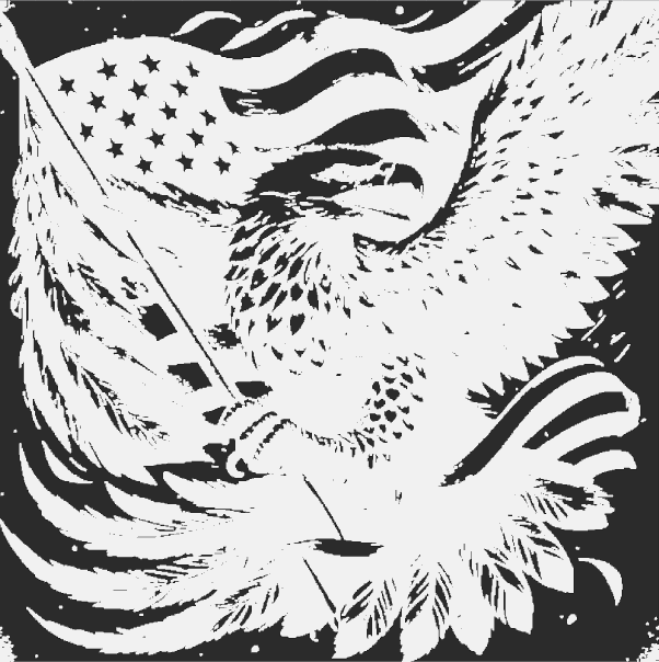 🦅 Majestic American Eagle A Stunning Illuminated Décor Piece!・Free 3D ...