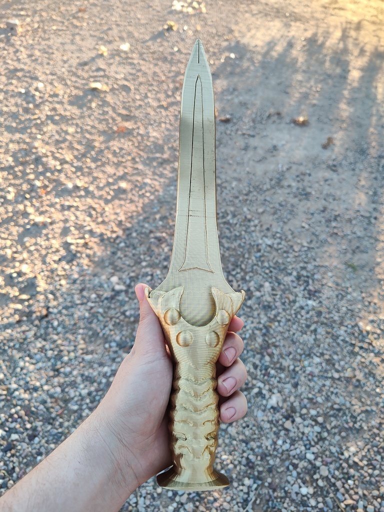 🗡️ Celtic Bronze Age Dagger・Free STL File for 3D printing・Cults