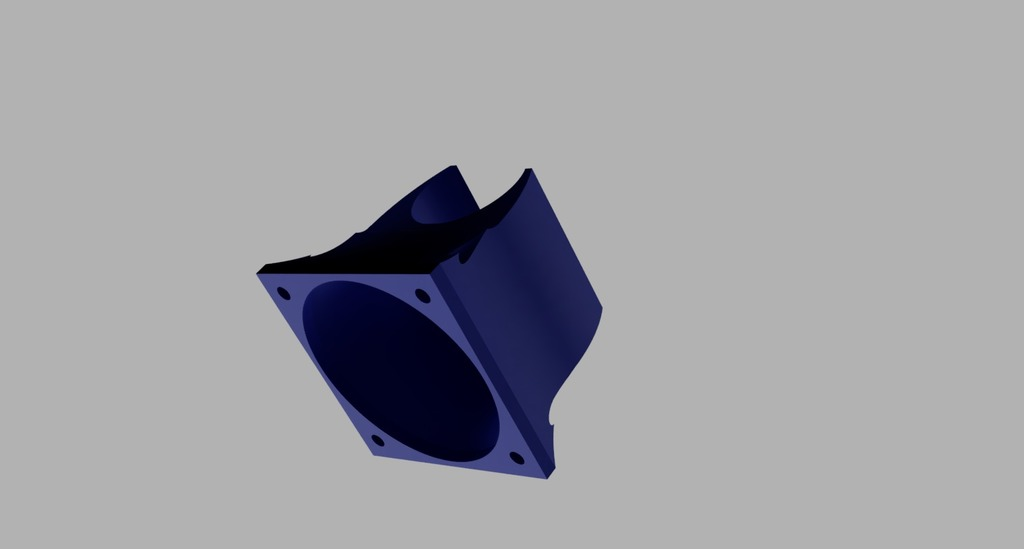 🧞‍♂️ E3D V6 - 40mm fan duct・Free 3D File for ・Cults