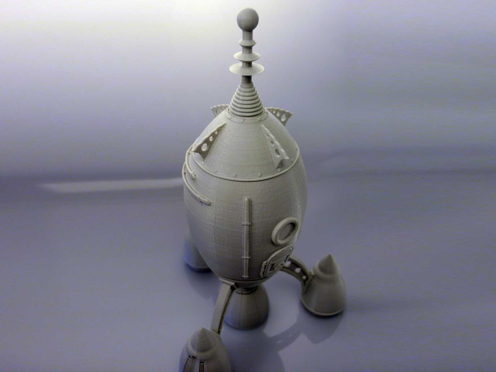 3D file The Steam Rocket 😤 ・Model to download and 3D print・Cults