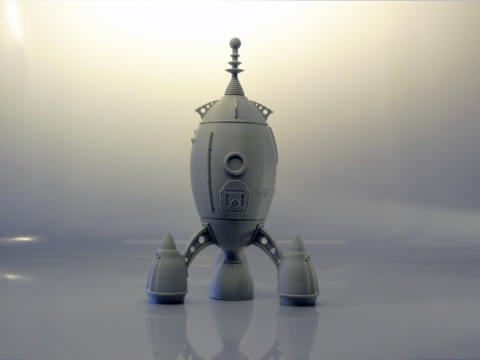 Файл 3D The Steam Rocket 😤 ・Модель для загрузки и 3D-печати・Cults