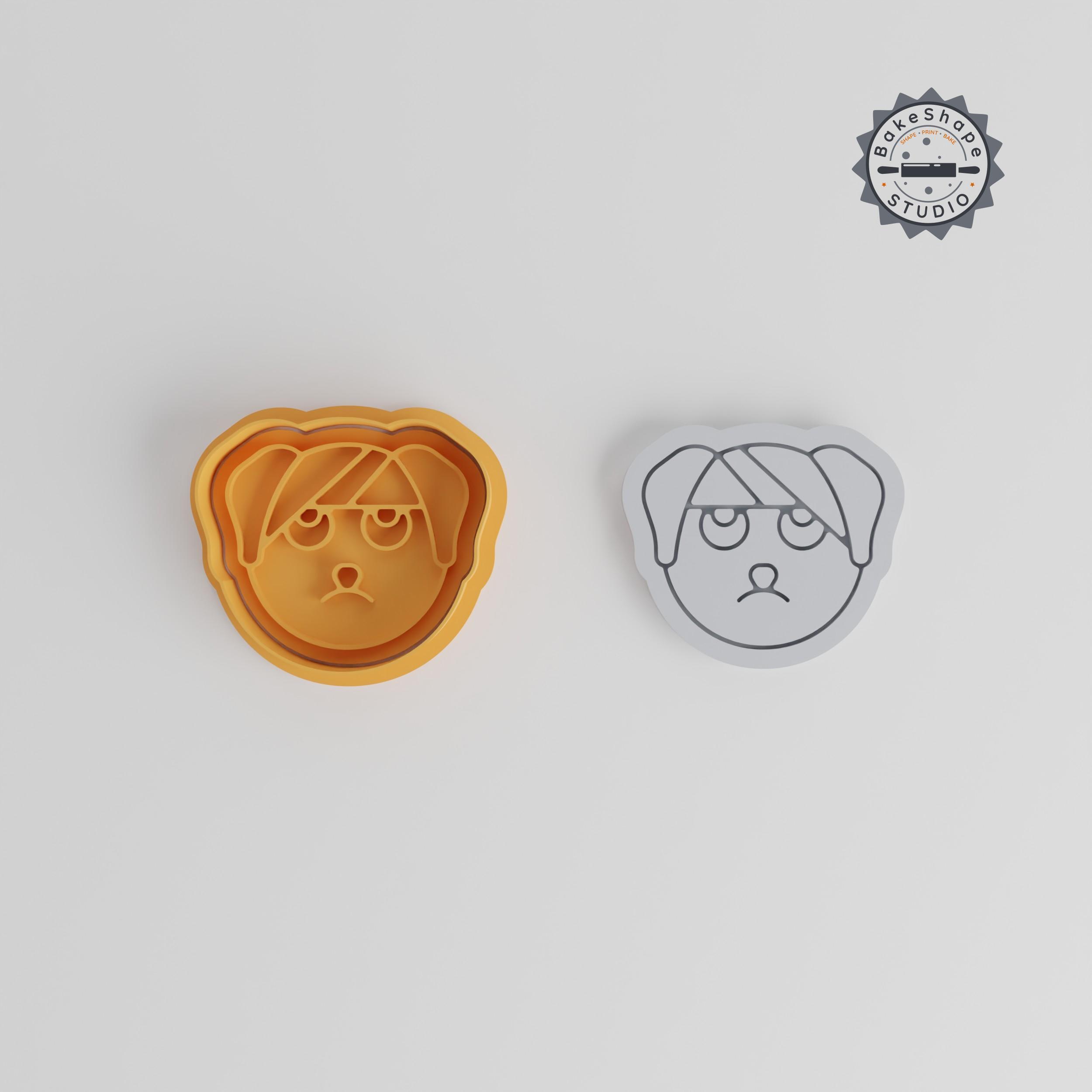 🤕 Animal Injury Cookie Cutter & Stamp Set, Wildlife Hunt Design, 6 ...