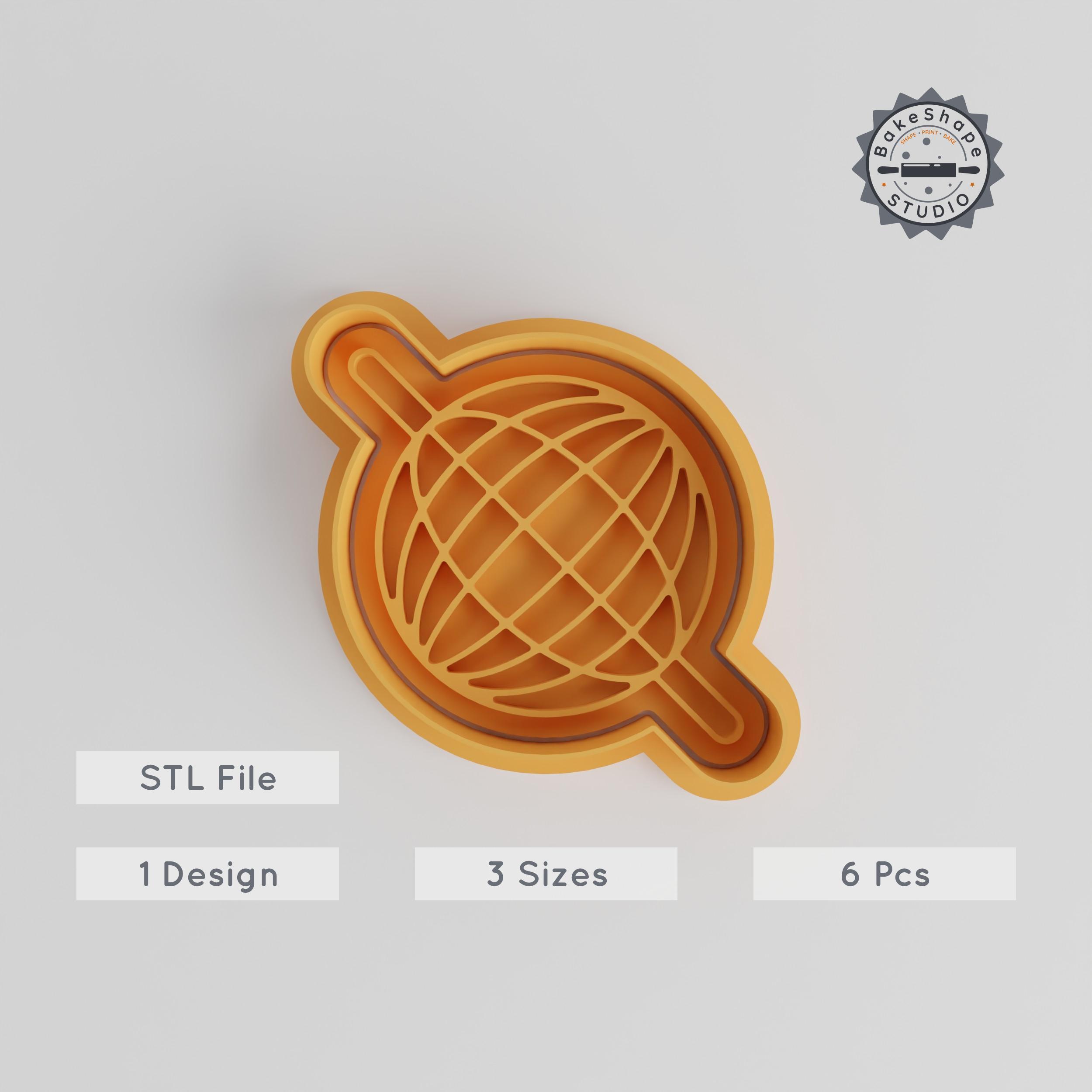 🤏 Dyson Sphere Shape Cutter & Stamp Set, 6-Piece, Small to Large ...