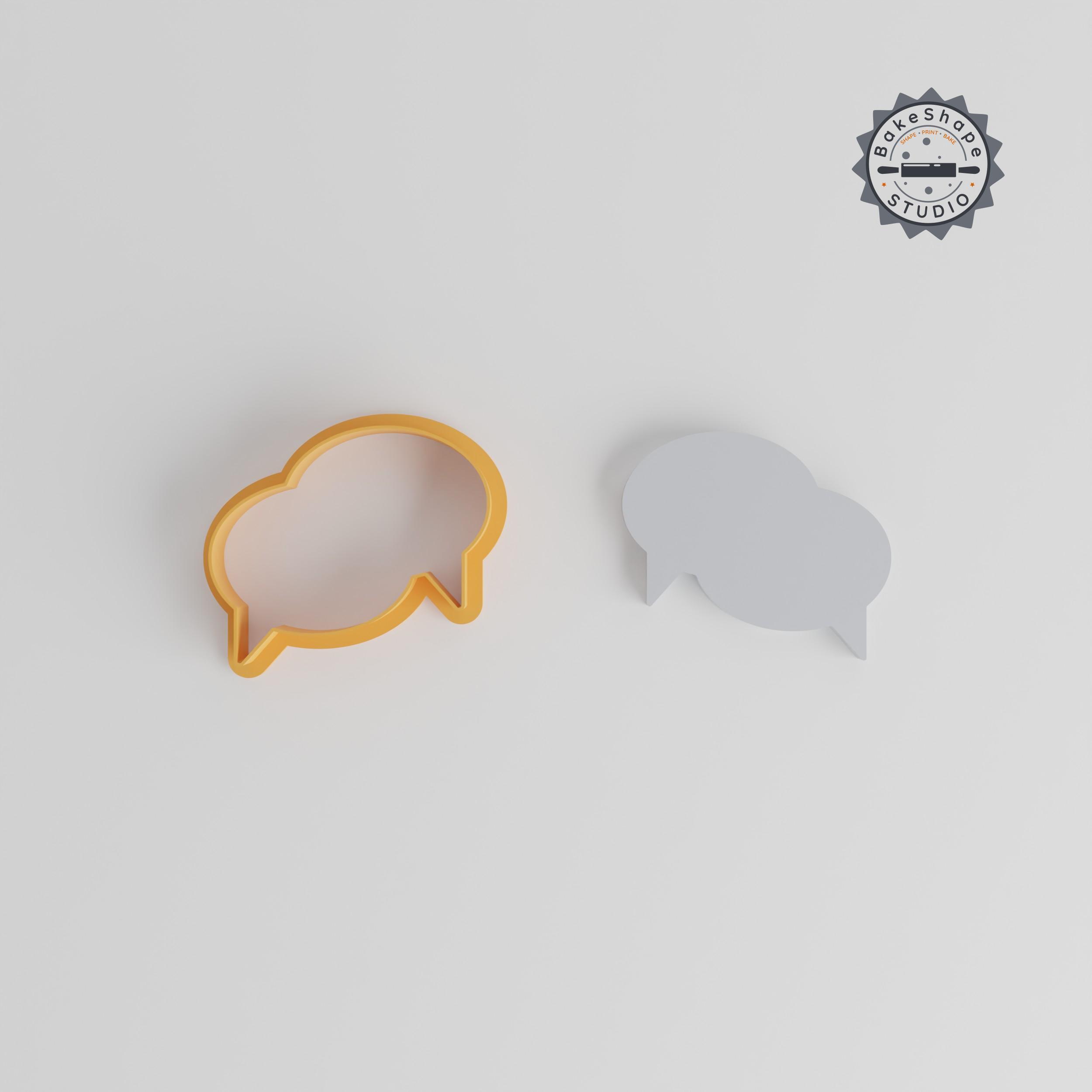 ️‍🔥 Romantic Chat Shape Cutter, 18 Sizes for Cookies, Fondant & Clay ...
