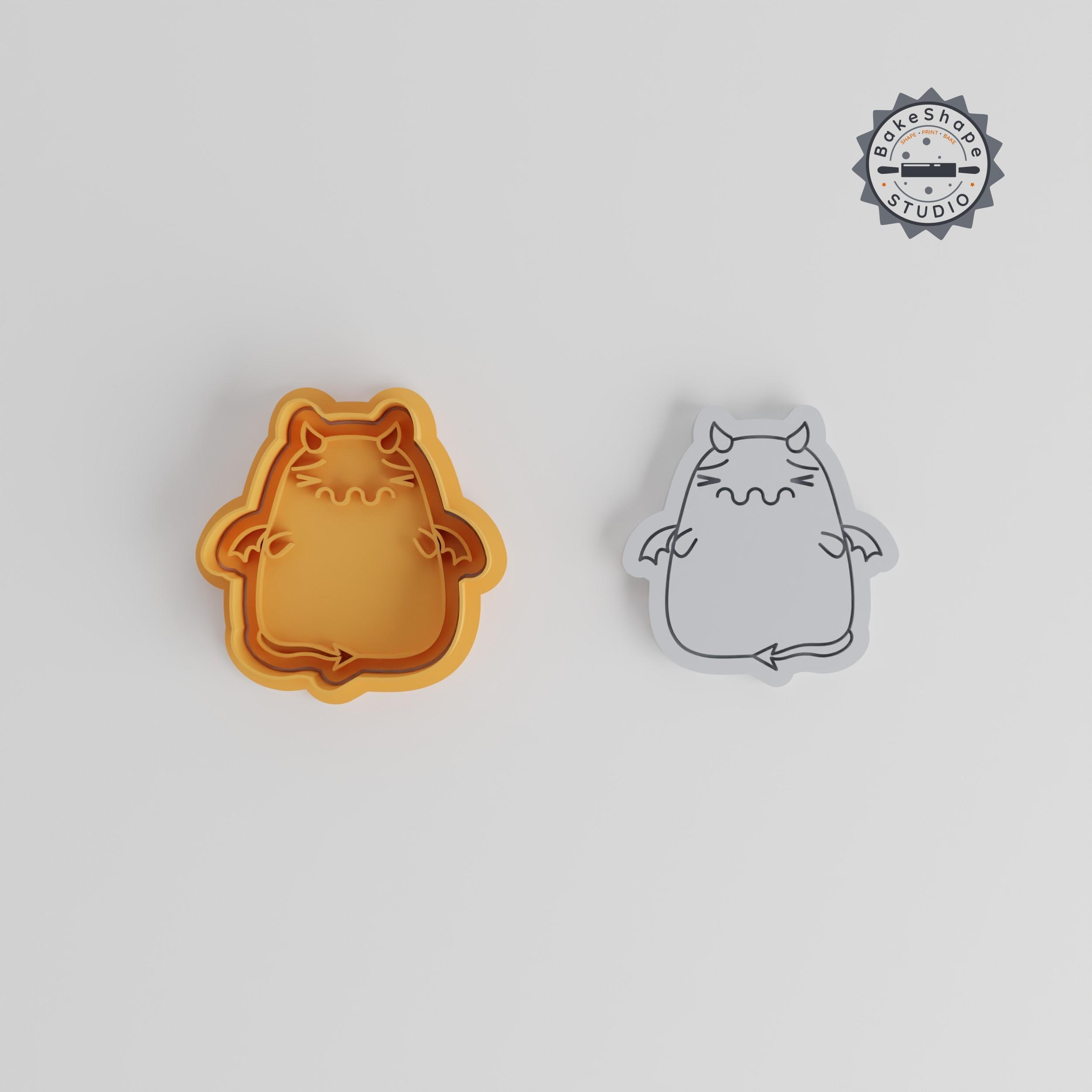 🍪 Confounded Face Cookie Cutter & Stamp Set, 6 Pieces, Scared ...