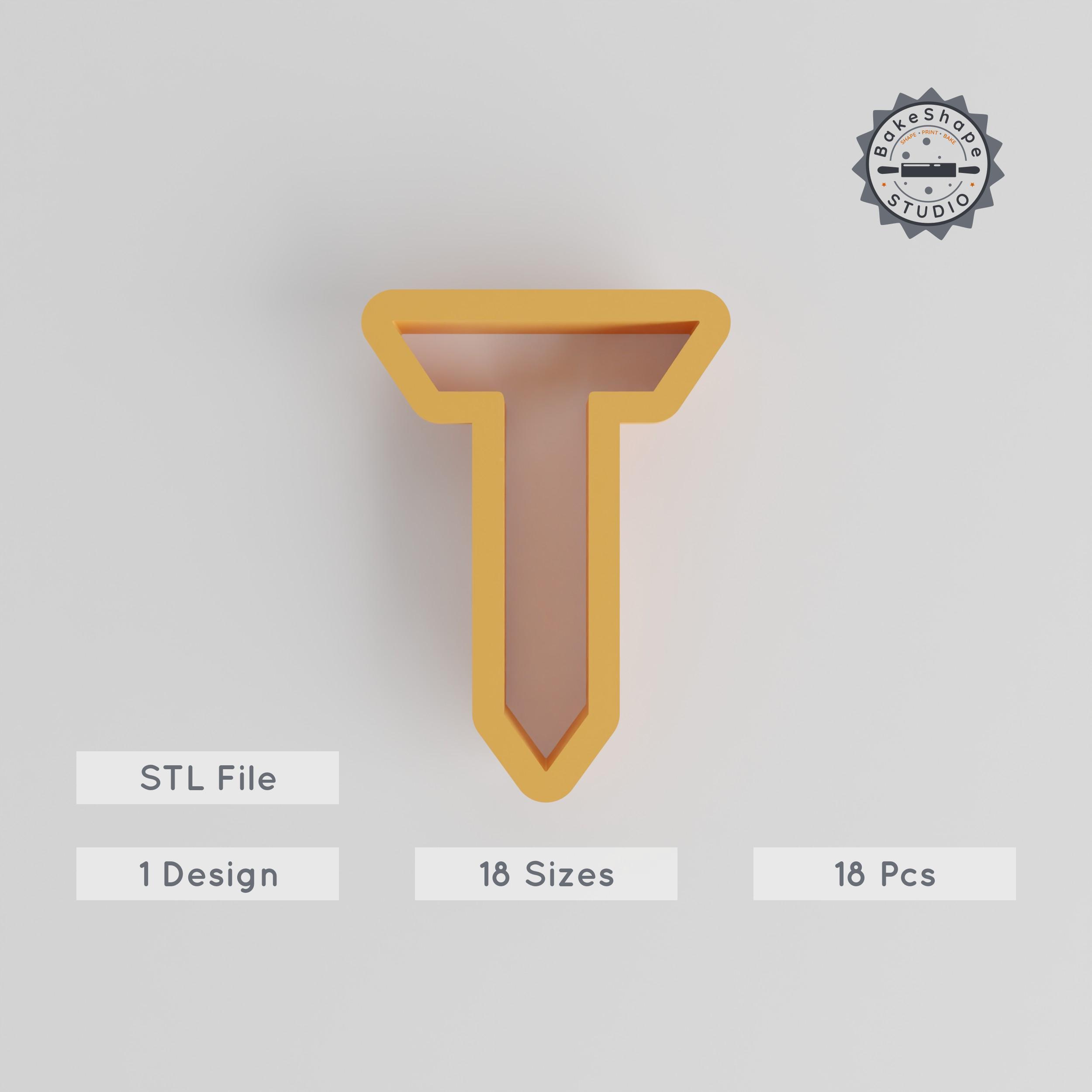 🧷 Tack Shape Cutter Collection, 18 Sizes, Pin & Thumbtack Designs for ...
