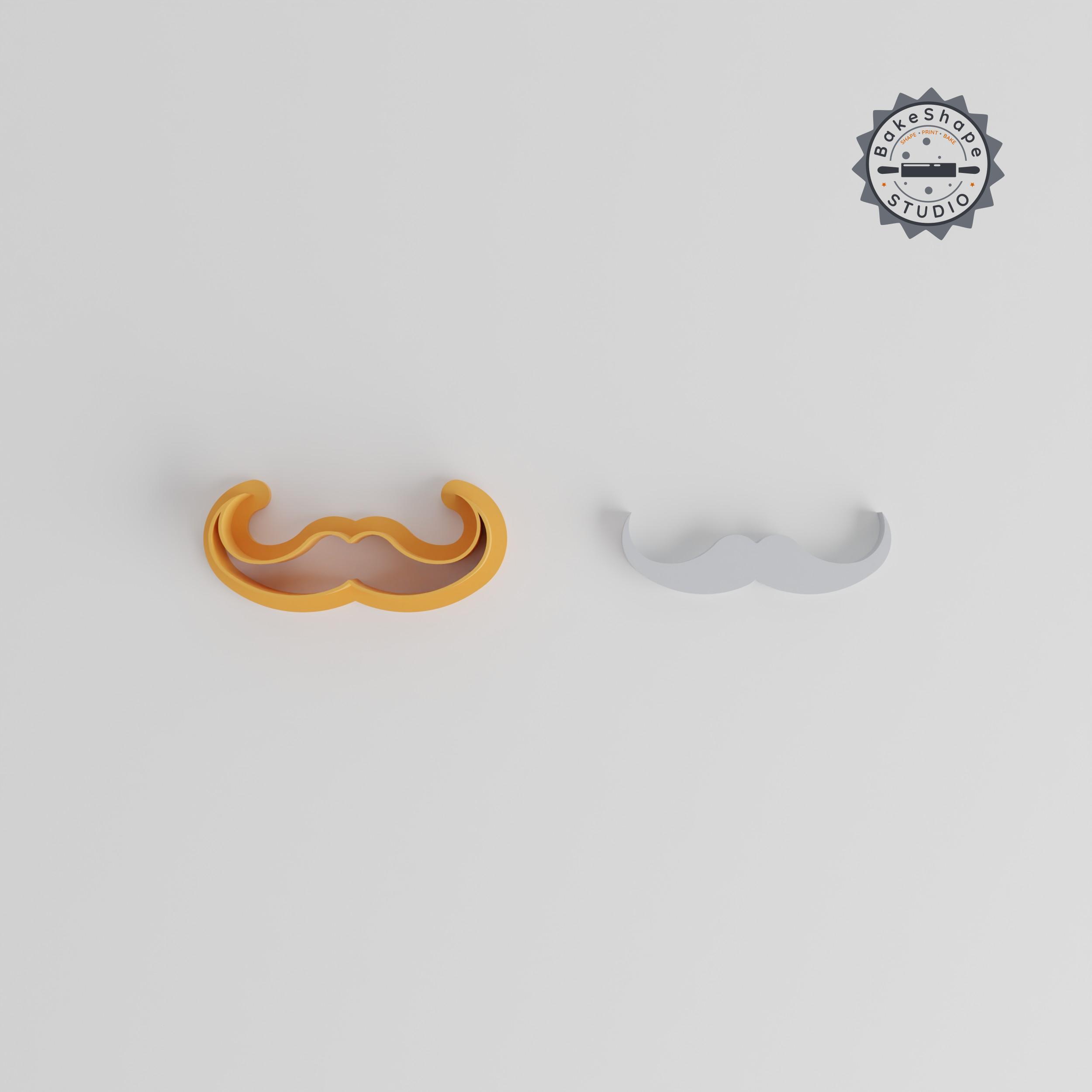 🍽️ Moustache Shape Cutter Set, 18 Pieces, 0.75"-5", Perfect for Cookies ...