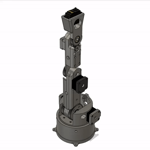 💪 5DOF Robotic Arm MARK-I・ 3D File for ・Cults