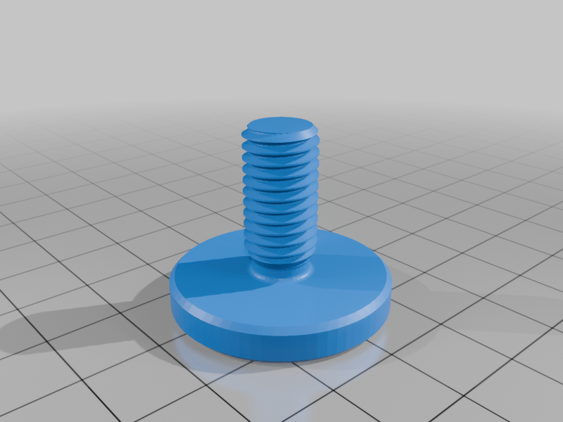 🦶 Furniture Foot Leveling Screw・Free 3D File for ・Cults