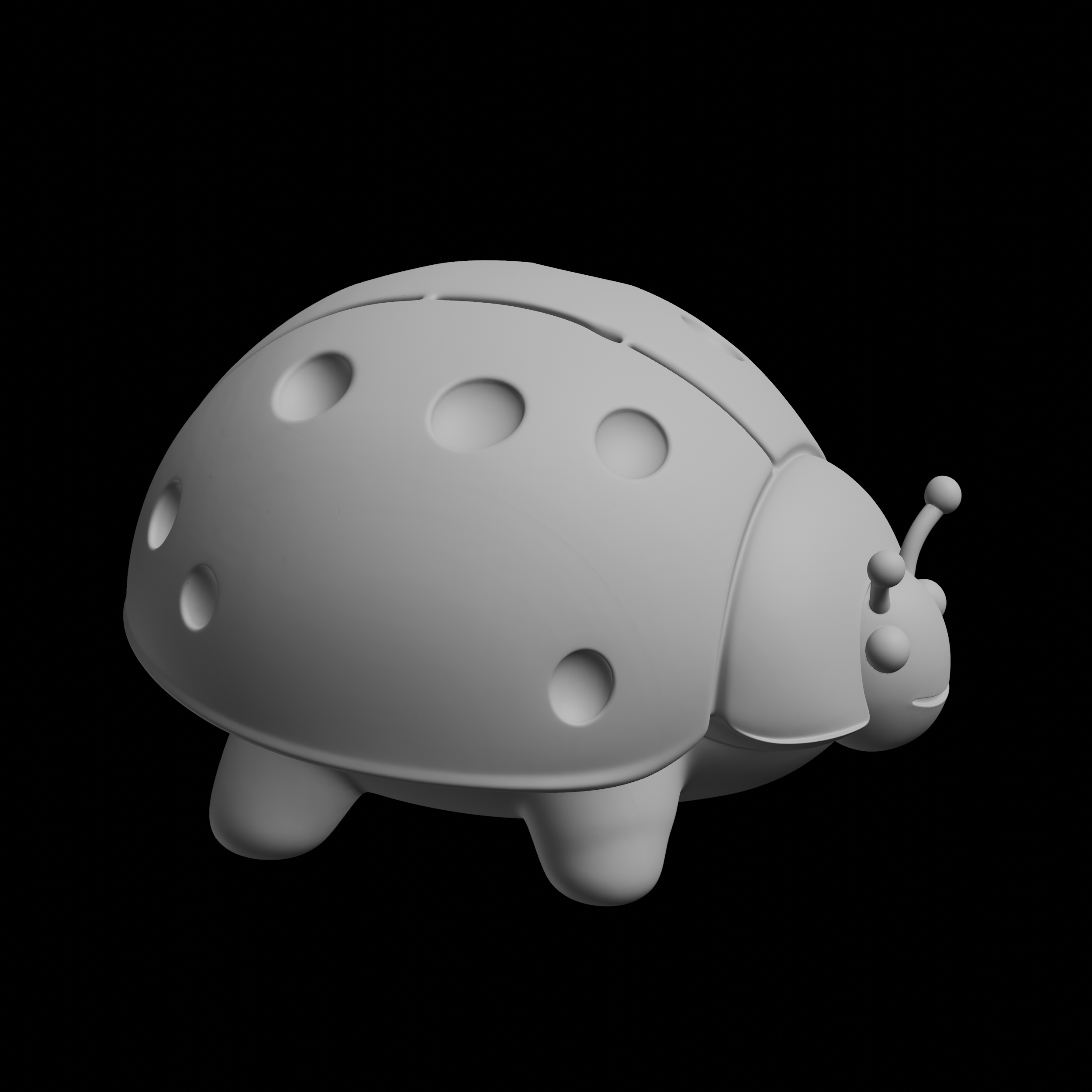 🐞 Ladybug Piggy Bank・ 3D File for 3D printing・Cults