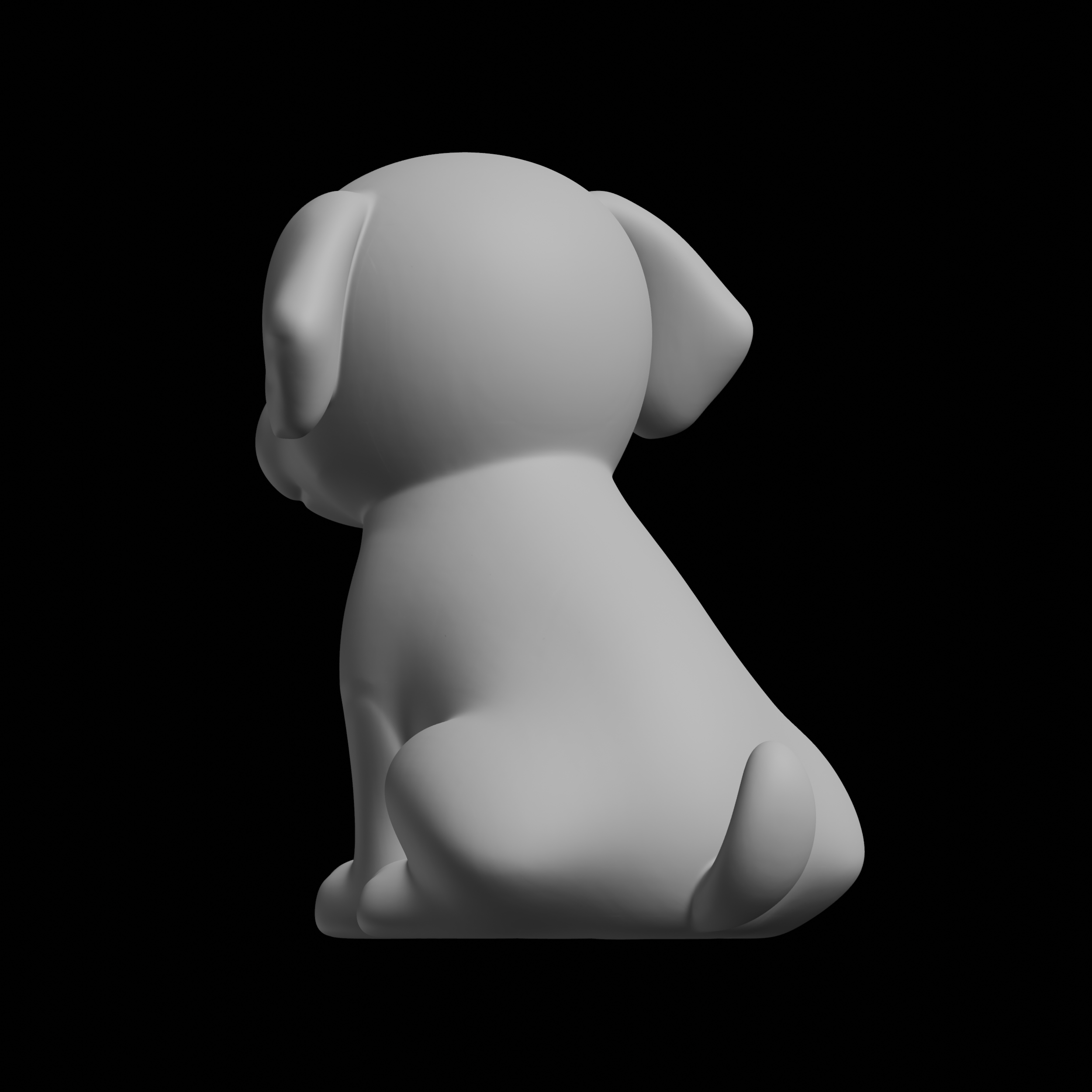🐕 Cute Puppy Figure 3D Print Model・ 3D File for 3D printing・Cults