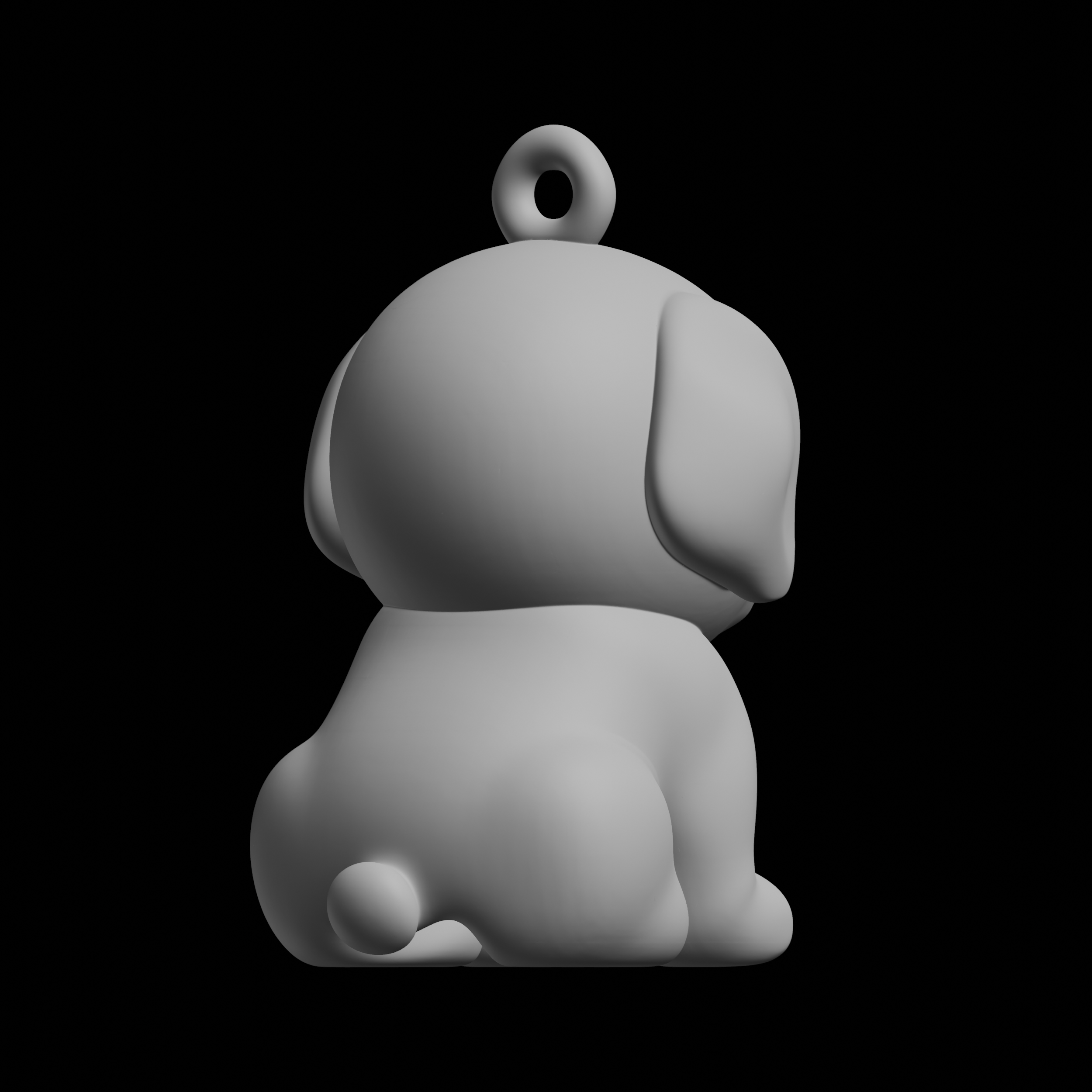 🐕 Cute Puppy Pendant・ 3D File for 3D printing・Cults