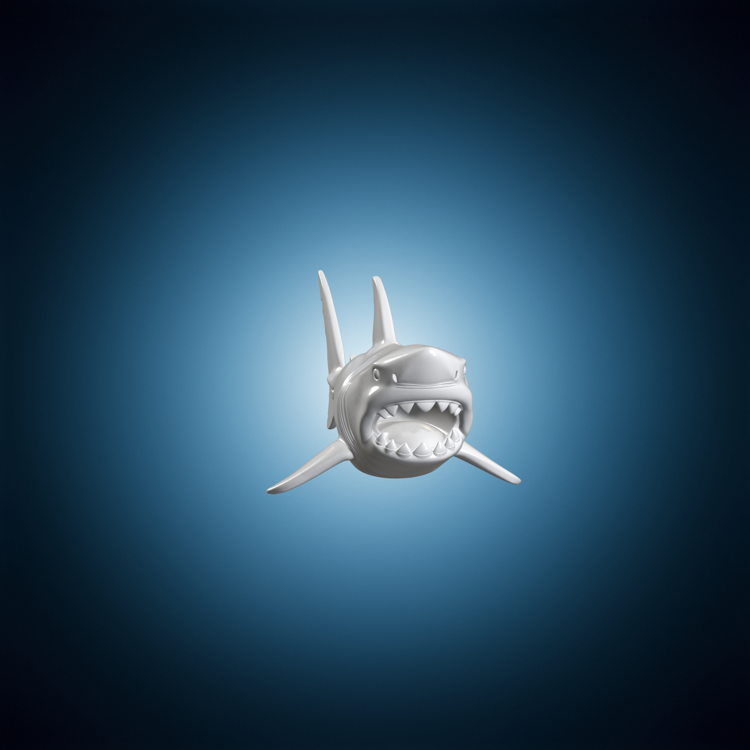 🦈 Great Shark Figurine 3D Print Model・Fichier 3D pour Impression 3D・Cults