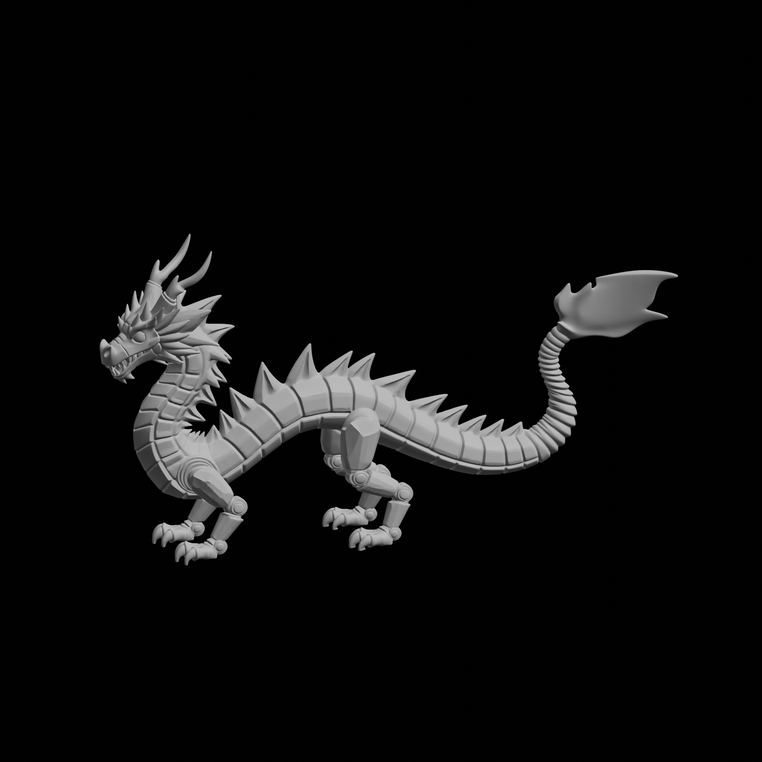 🔮 Crystal Dragon・ 3D File for 3D printing・Cults