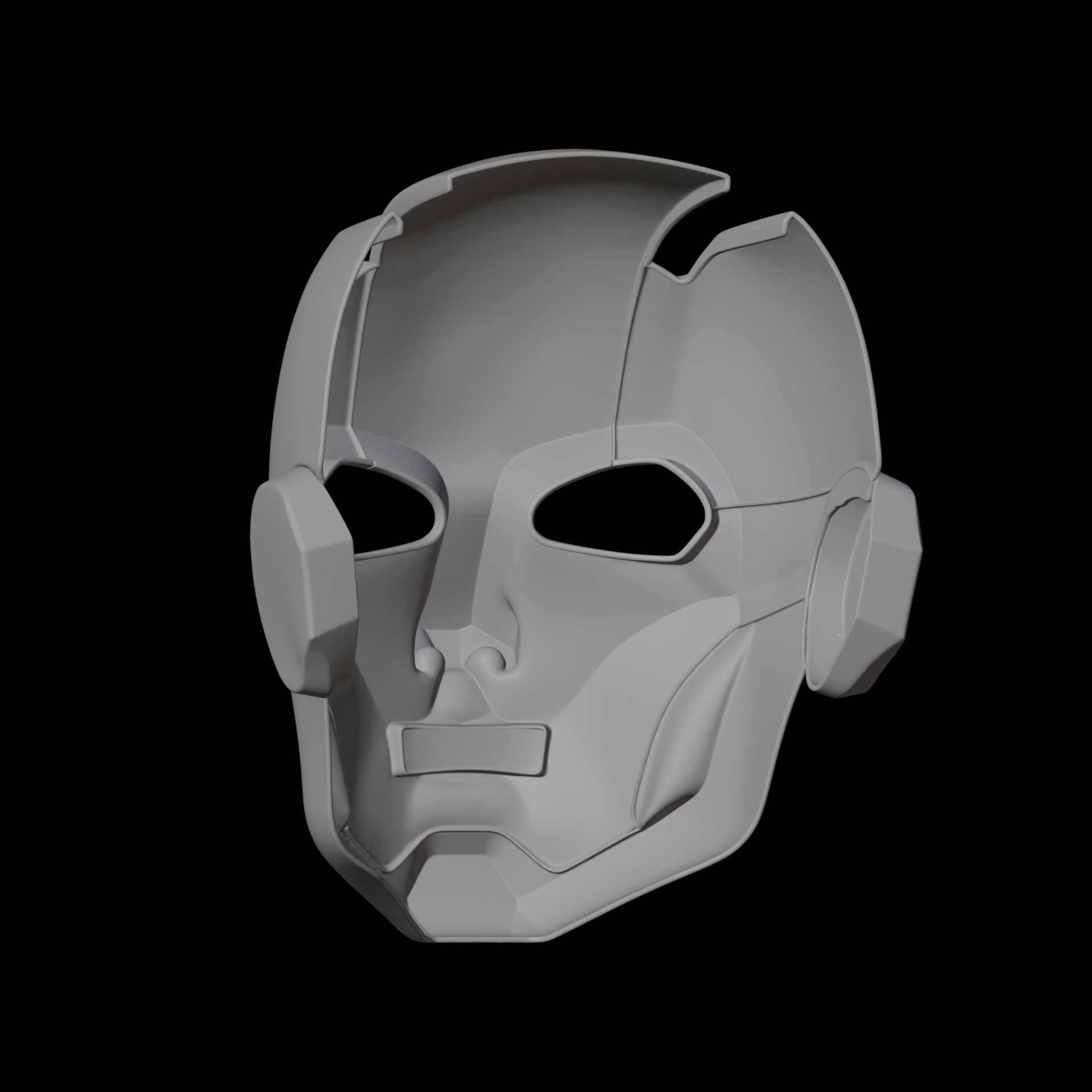 🤖 Robot Face Mask 3D Print Model Costume Prop・ 3D File for 3D printing ...