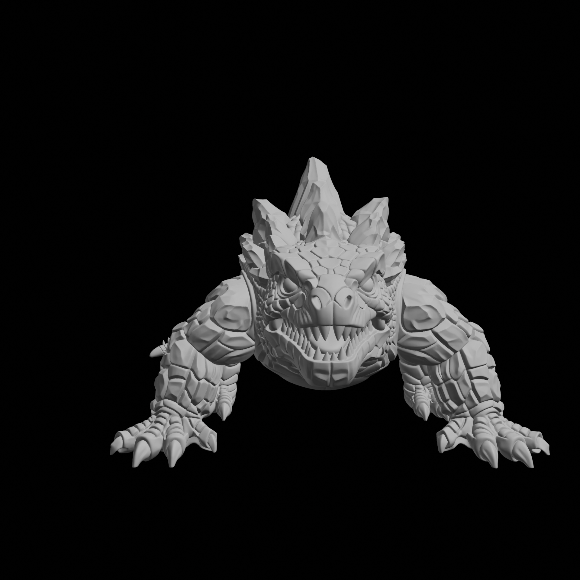 👹 Deepstone Beast・ 3D File for 3D printing・Cults