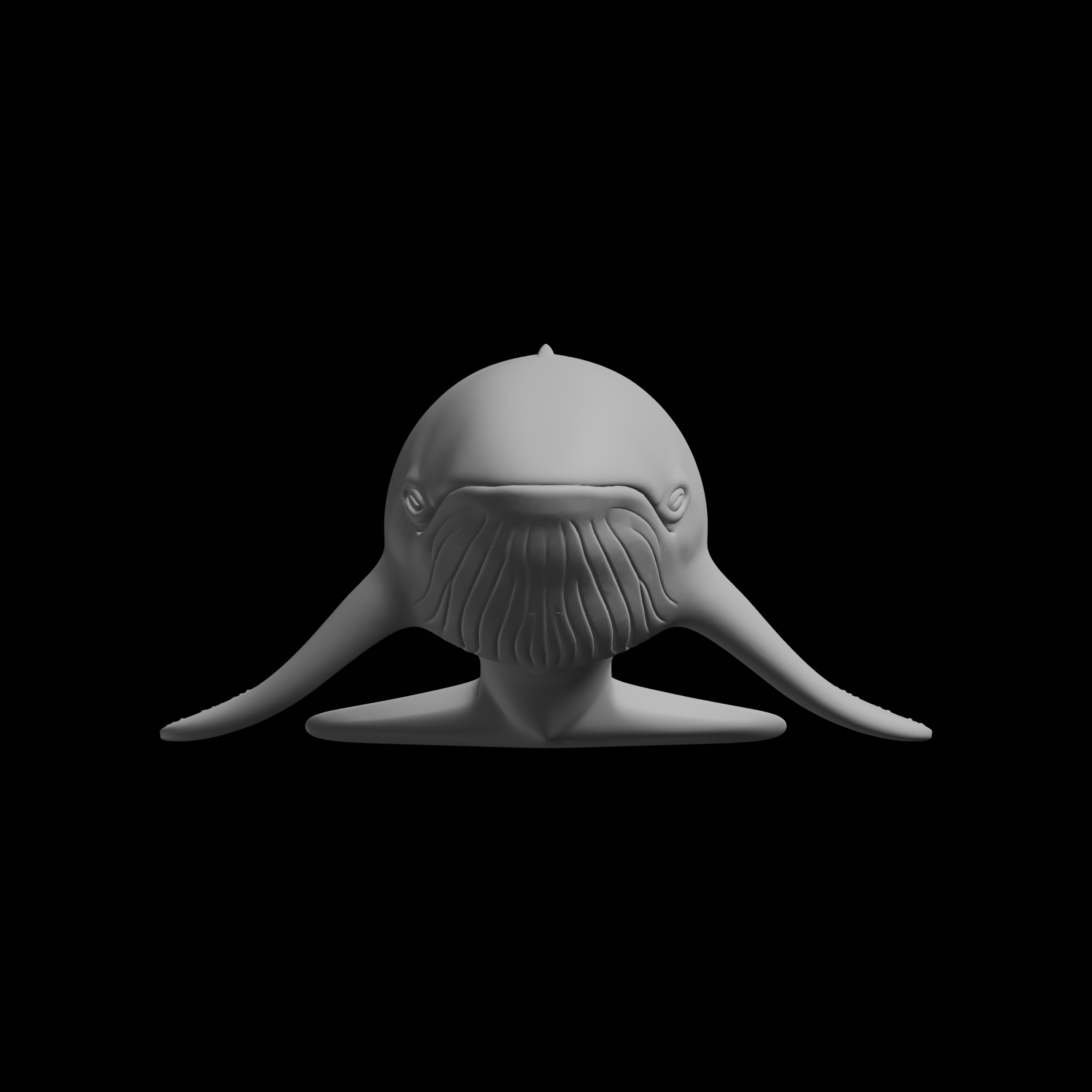 🐳 Whale Marine Animal Sculpture・ 3D File for 3D printing・Cults
