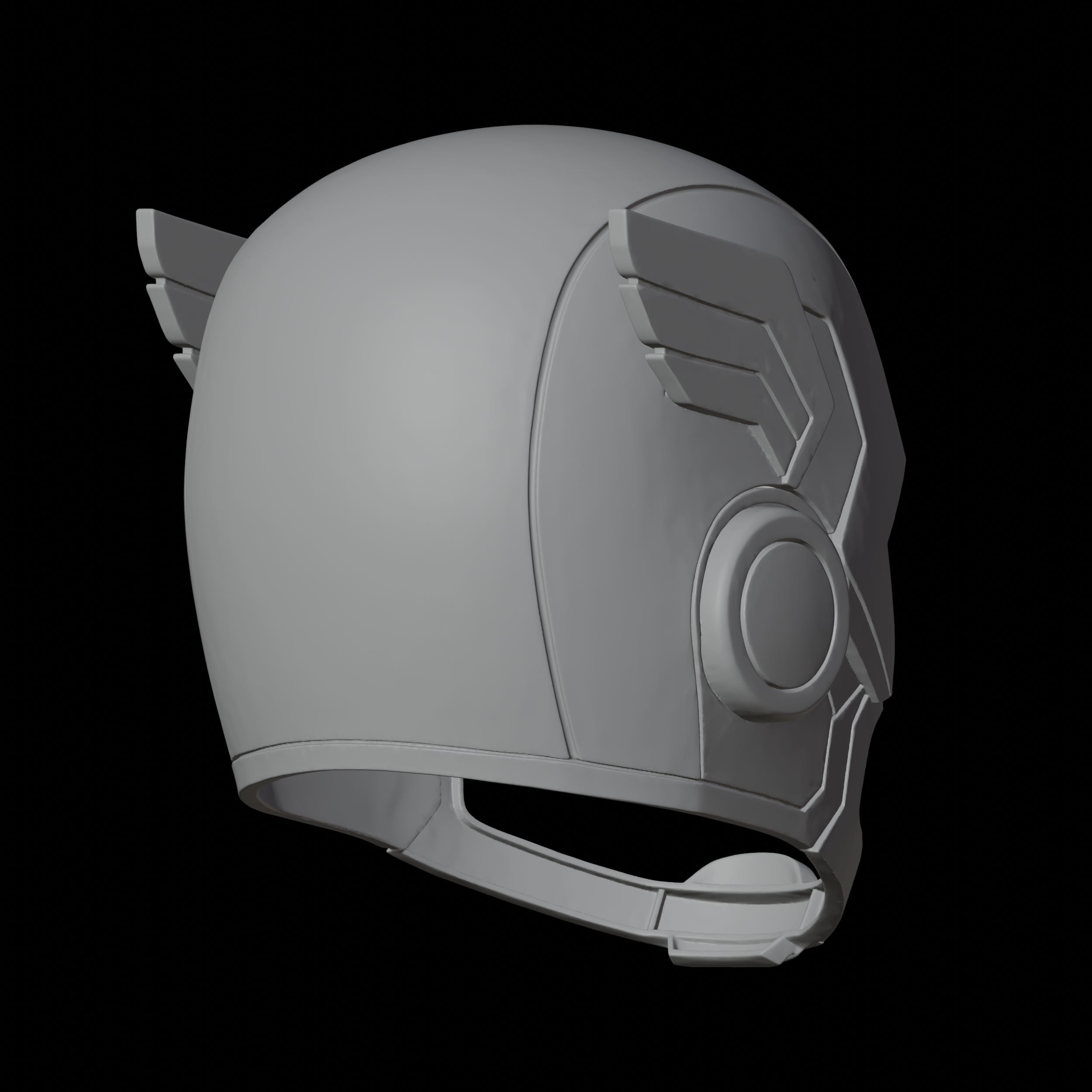 🦸 Captain America Stylized Helm・ 3D File for 3D printing・Cults