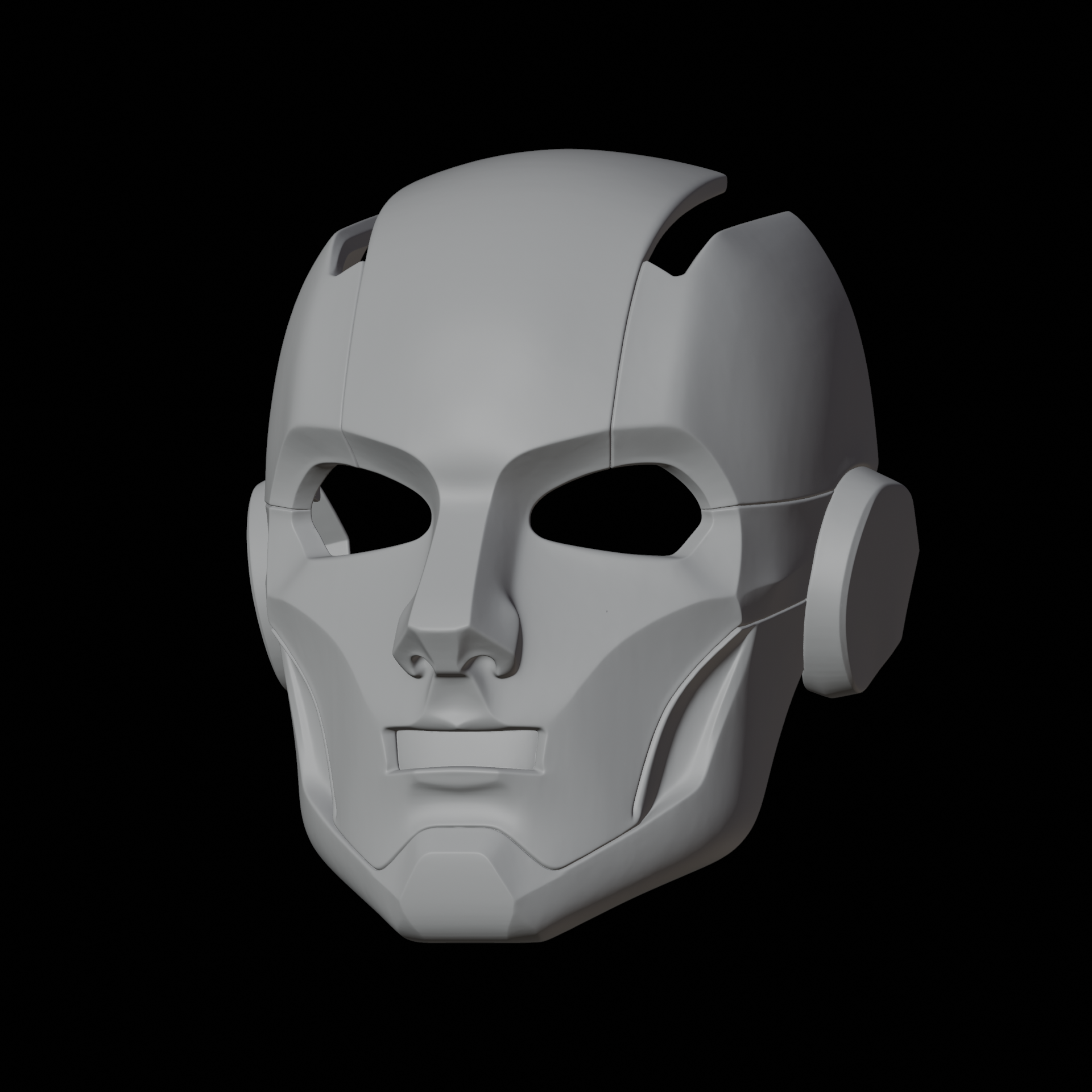 🤖 Robot Face Mask 3D Print Model Costume Prop・ 3D File for 3D printing ...