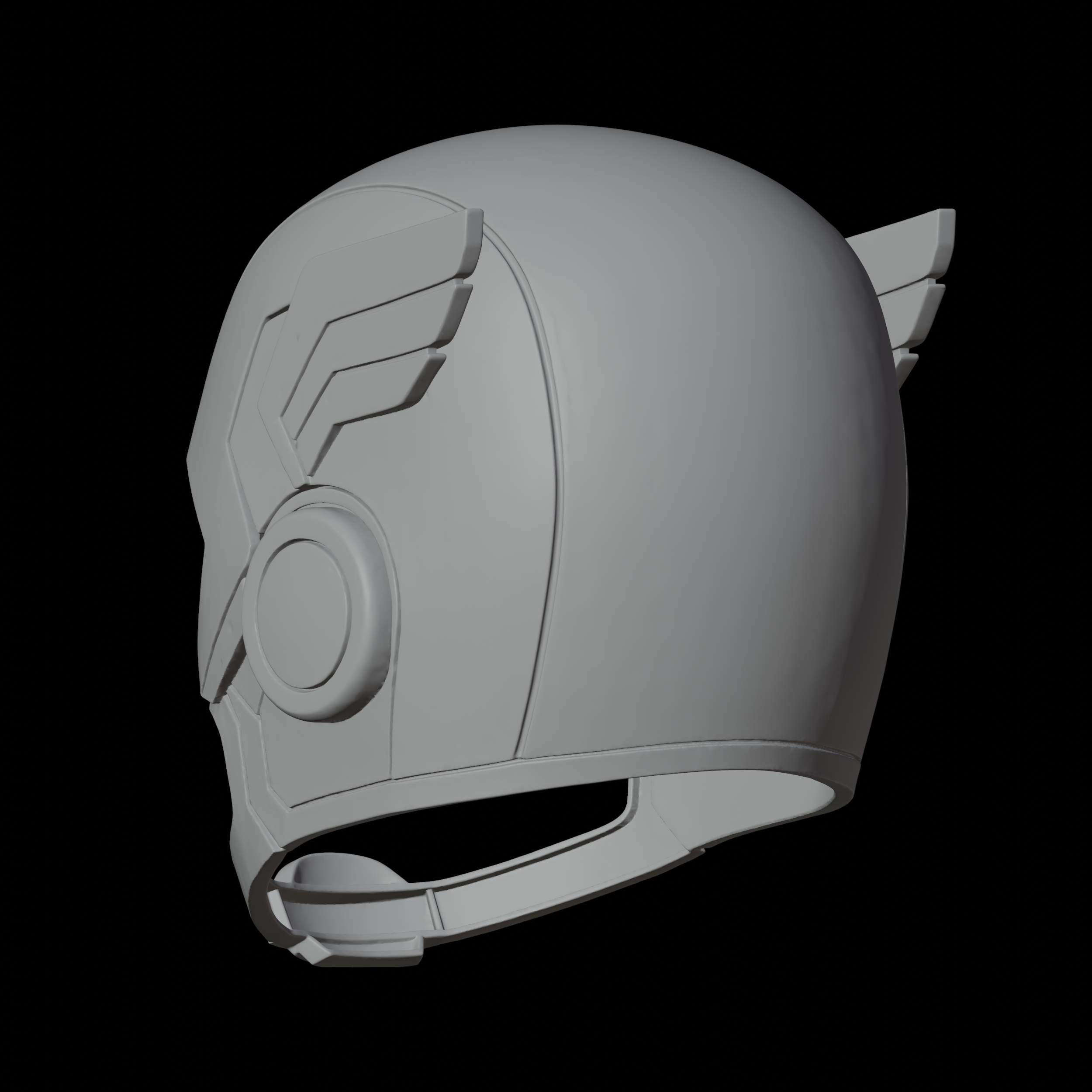 🦸 Captain America Stylized Helm・ 3D File for 3D printing・Cults