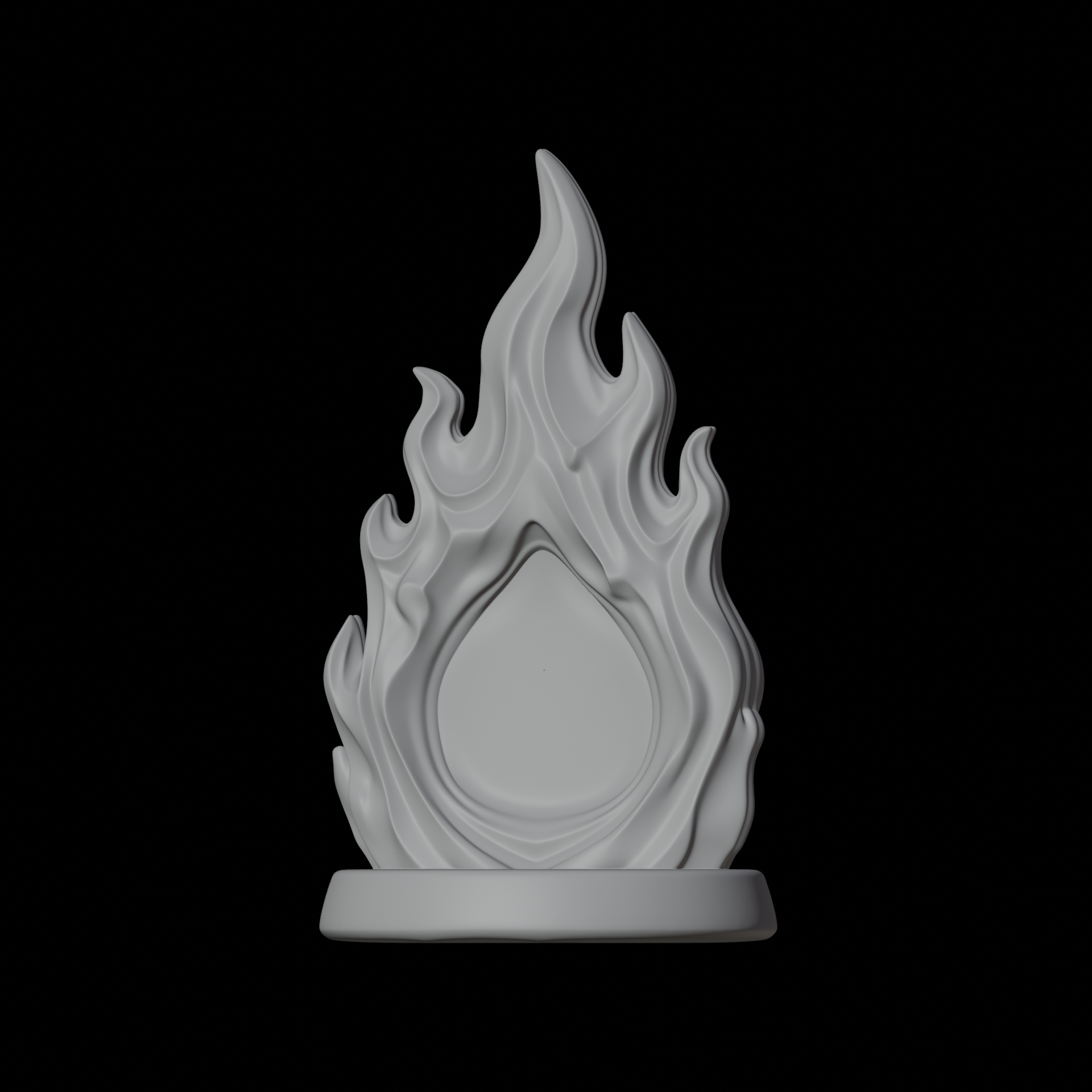 🔥 Wall of Fire Spell Effect Decoration 3D Model・ 3D File for 3D ...