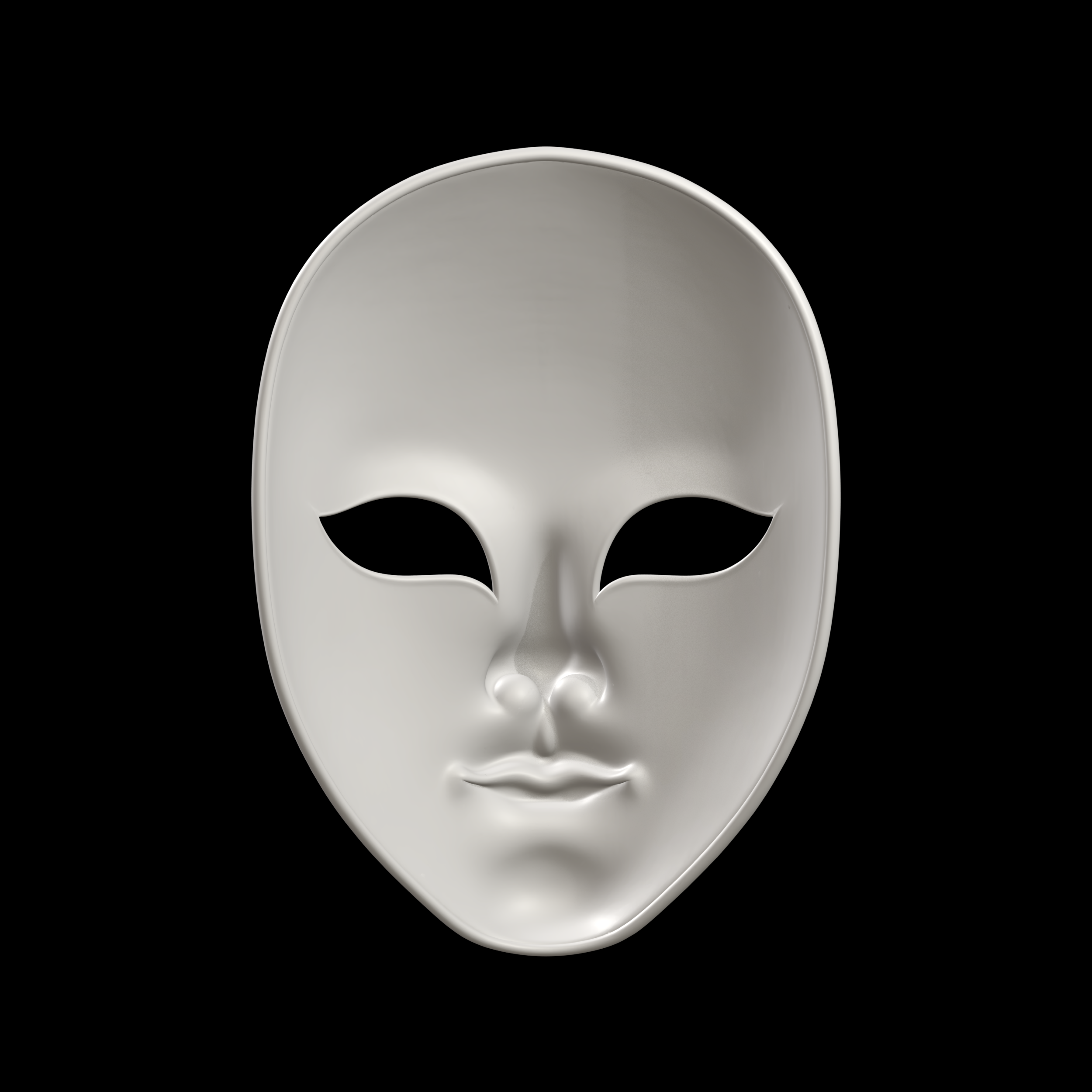 🎃 Venetian Jester Mask Carnival・ 3D File for 3D printing・Cults