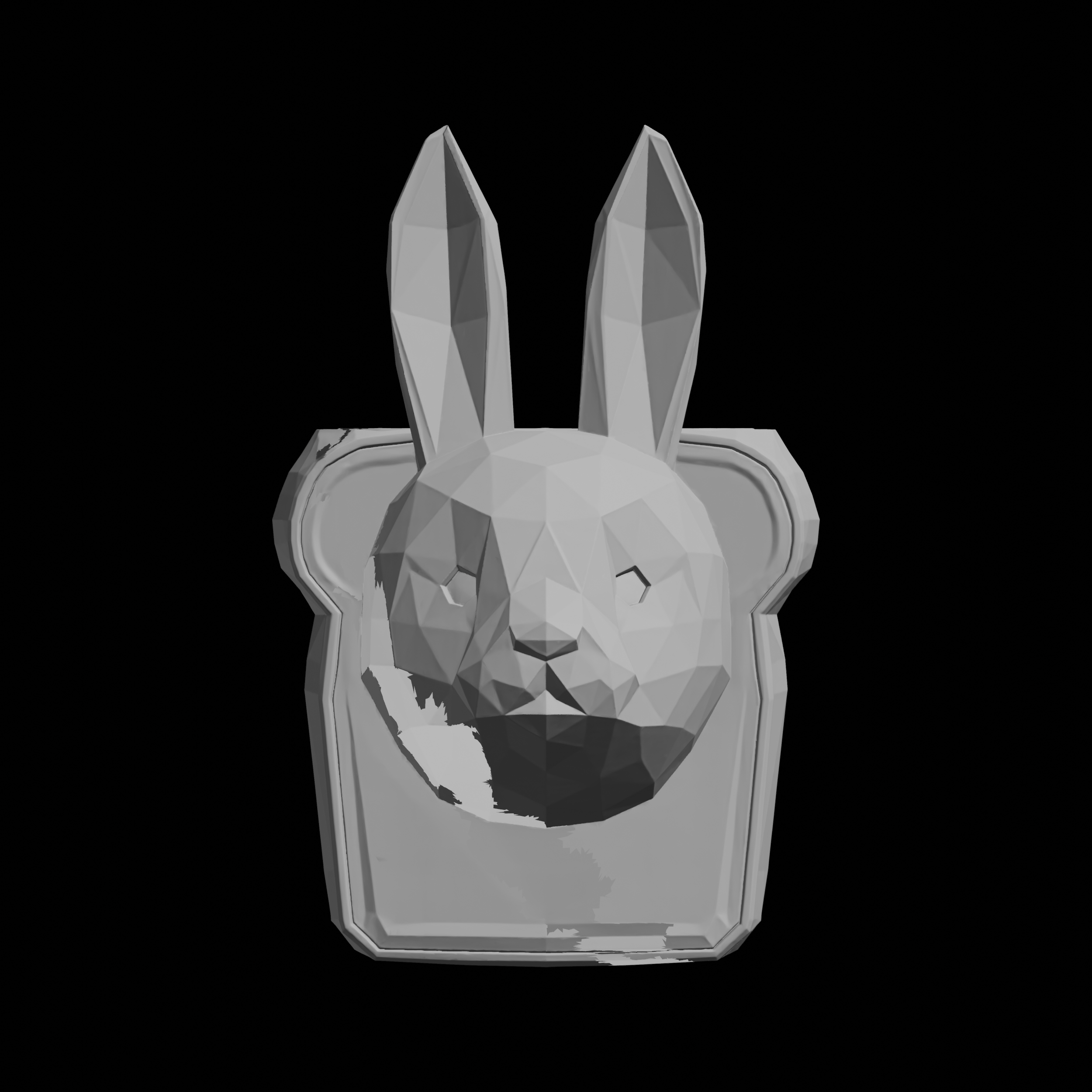 🪞 Bunny Toast・ 3D File for 3D printing・Cults