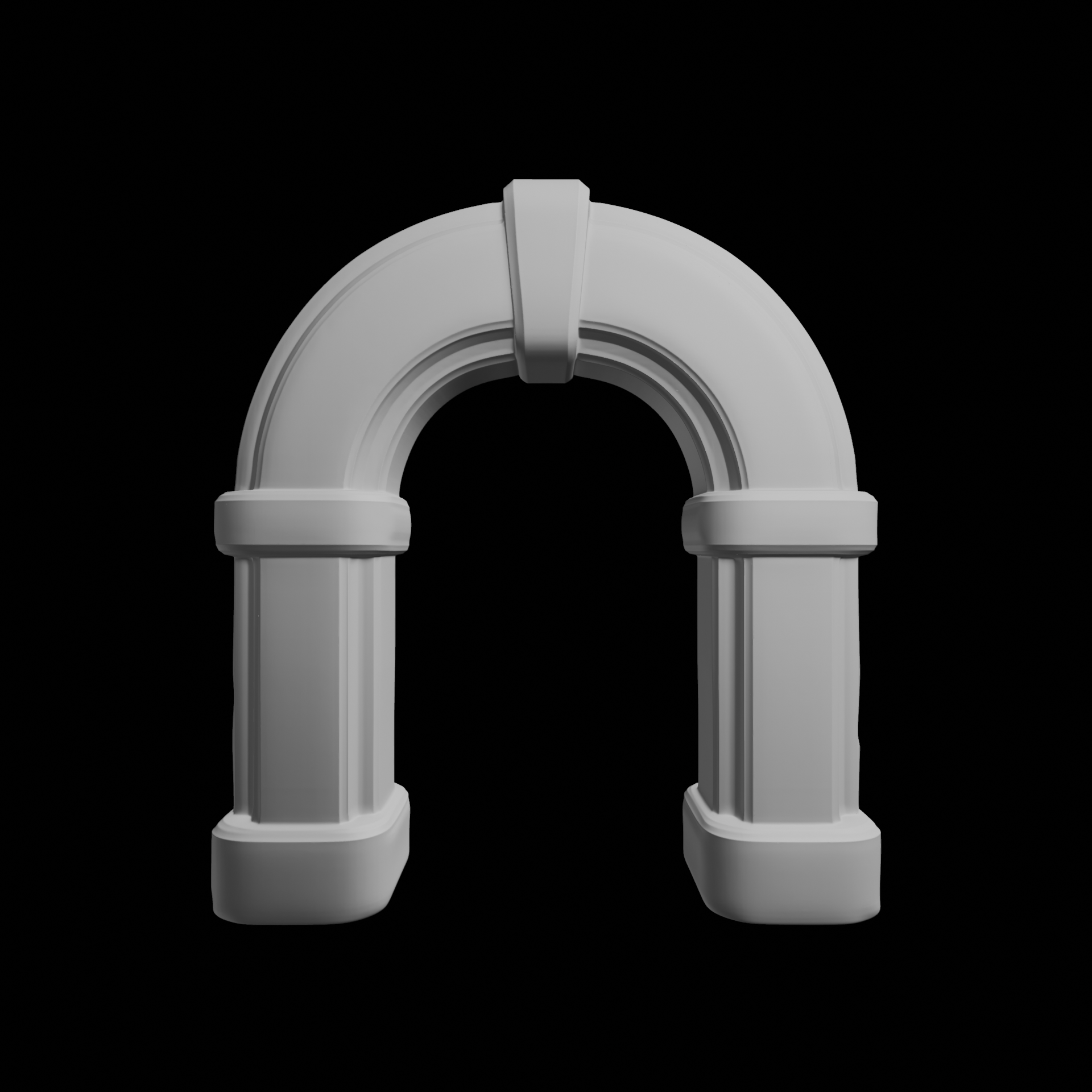 🎨 Stylized Arch Print Model・ 3D File for 3D printing・Cults