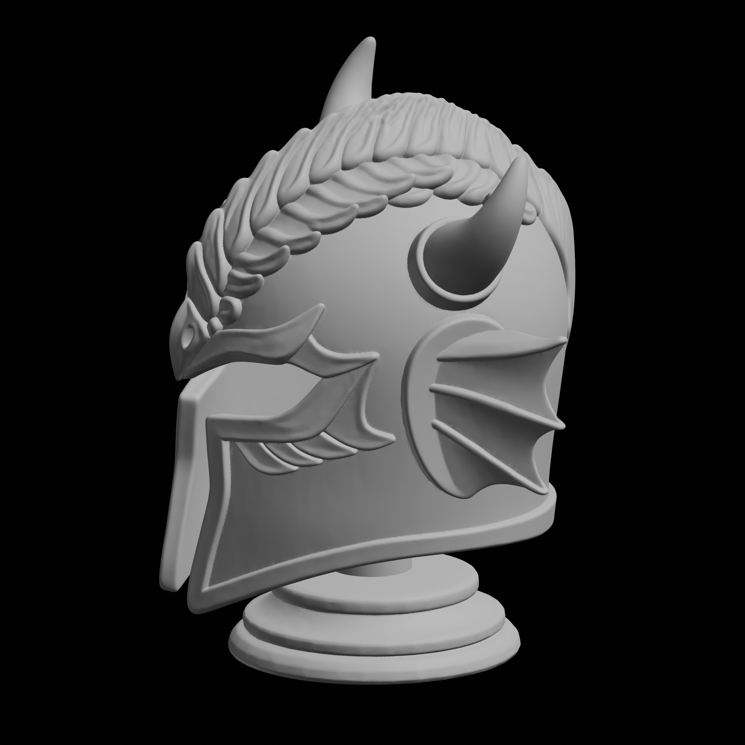 🐉 Dragon Scale Helmet・ 3D File for 3D printing・Cults
