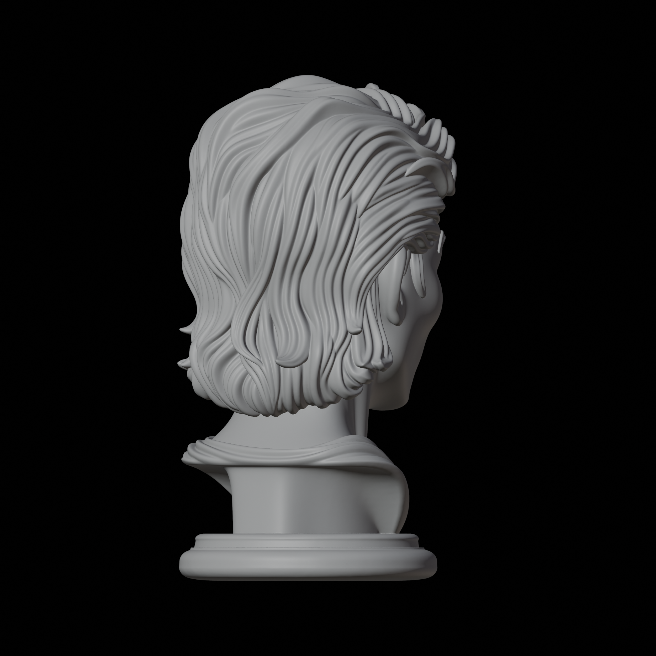 ☀️ 太阳守护神雕像半身像・文件用于 3D 三维打印・Cults