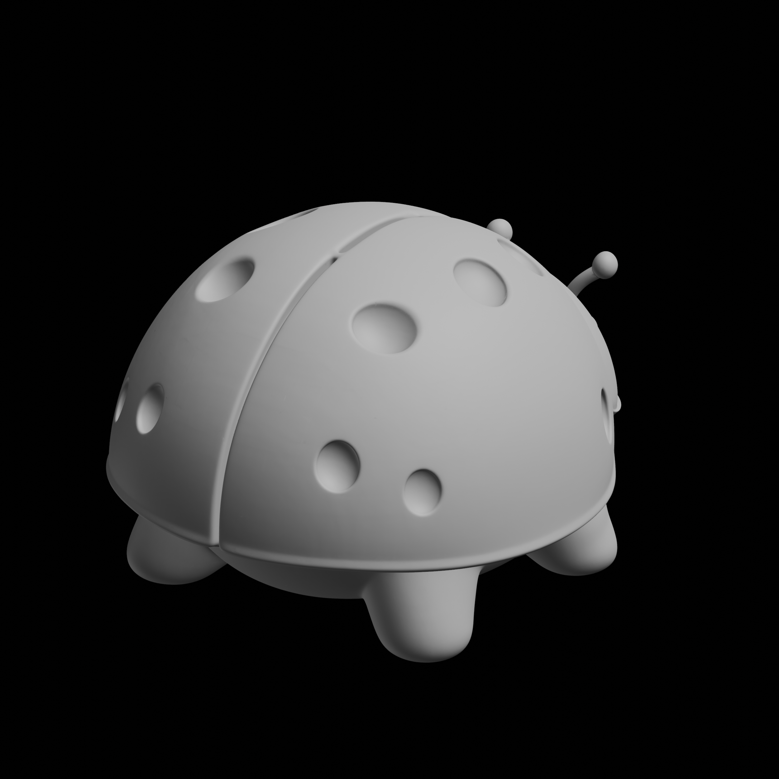 🐞 Ladybug Piggy Bank・ 3D File for 3D printing・Cults