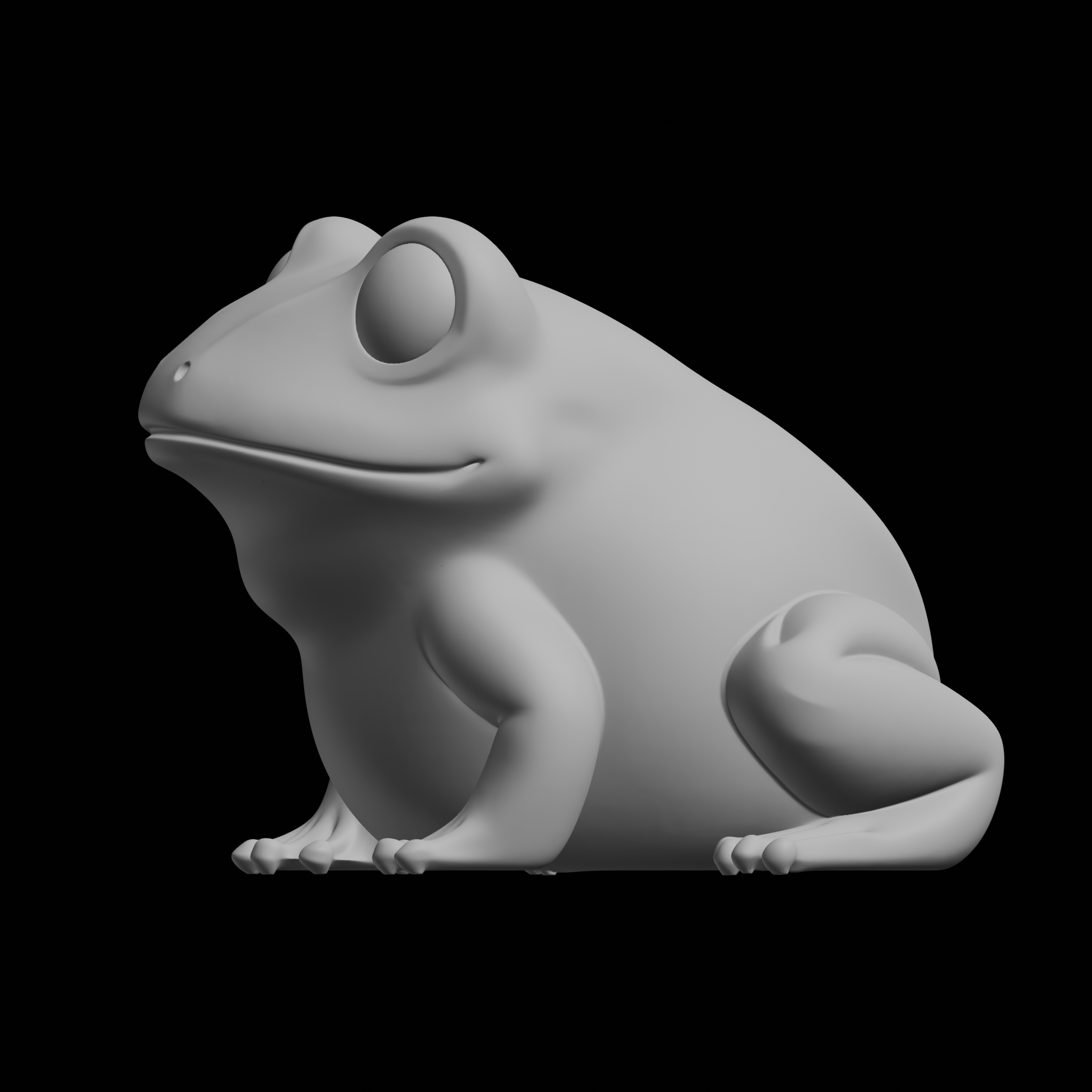 🐸 Frog Animal Sculpture 3D Print Model・ 3D File for 3D printing・Cults