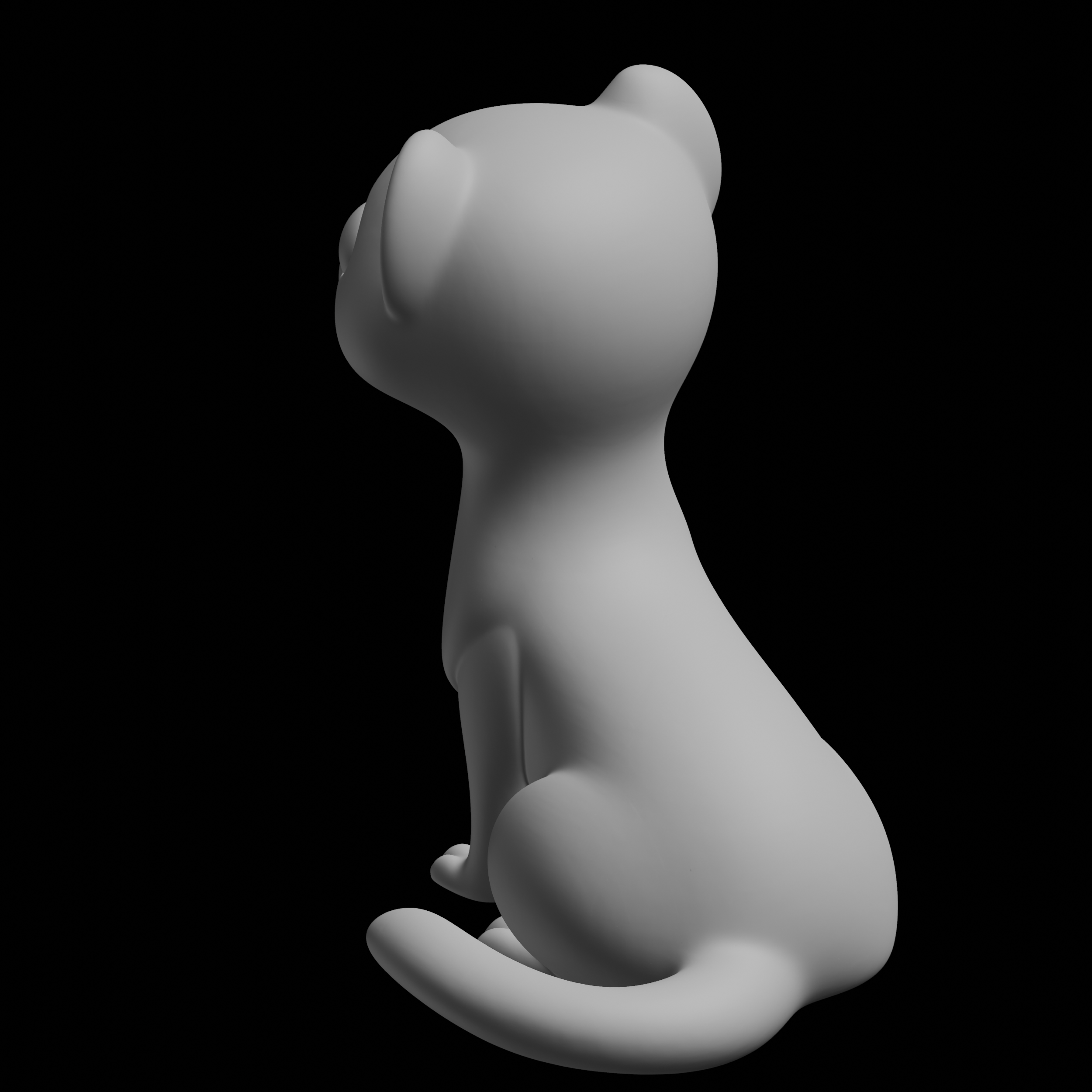 🗿 Cute Weasel Figure Animal Sculpture・ 3D File for 3D printing・Cults