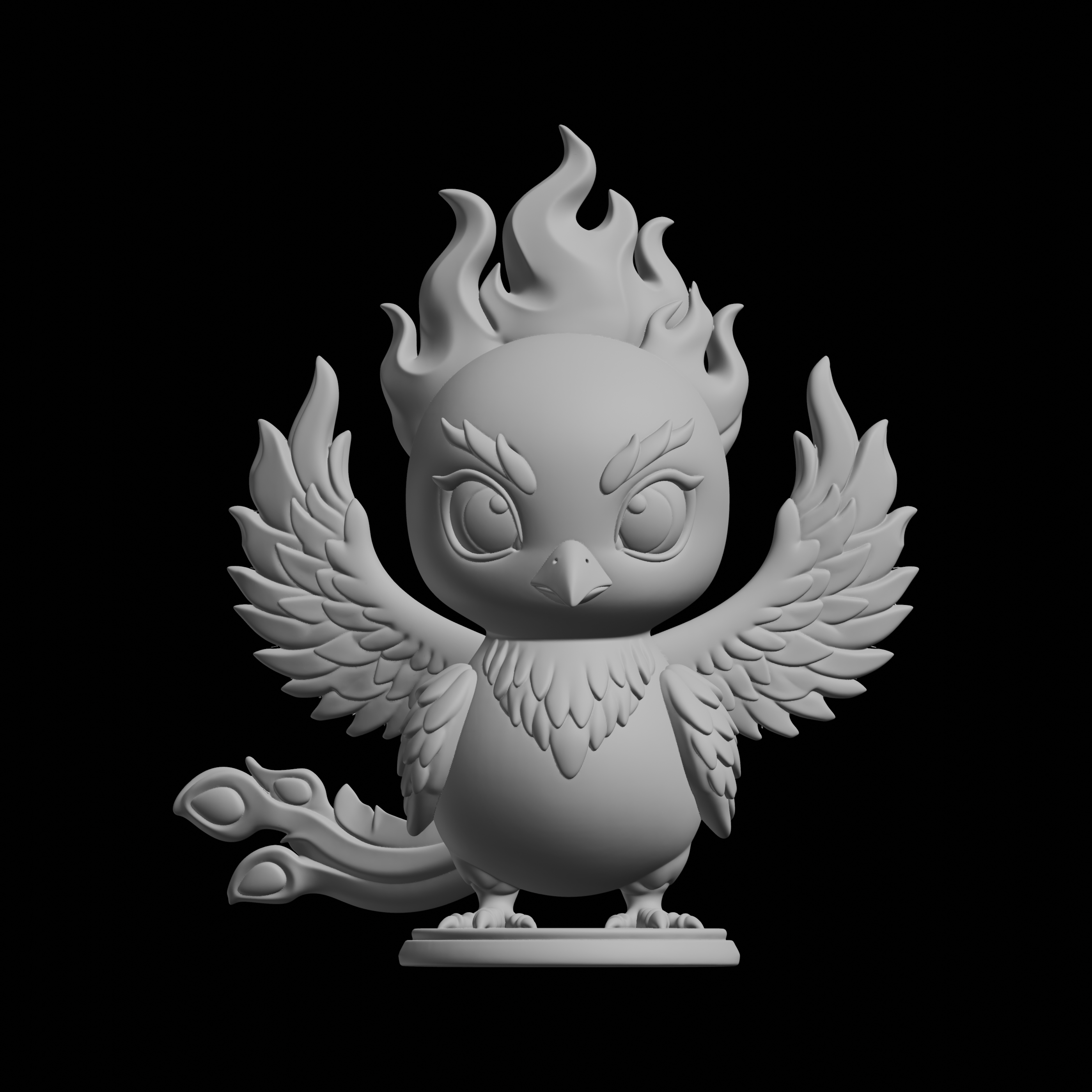 🦅 Figure mythique du phénix・Fichier 3D pour Impression 3D・Cults