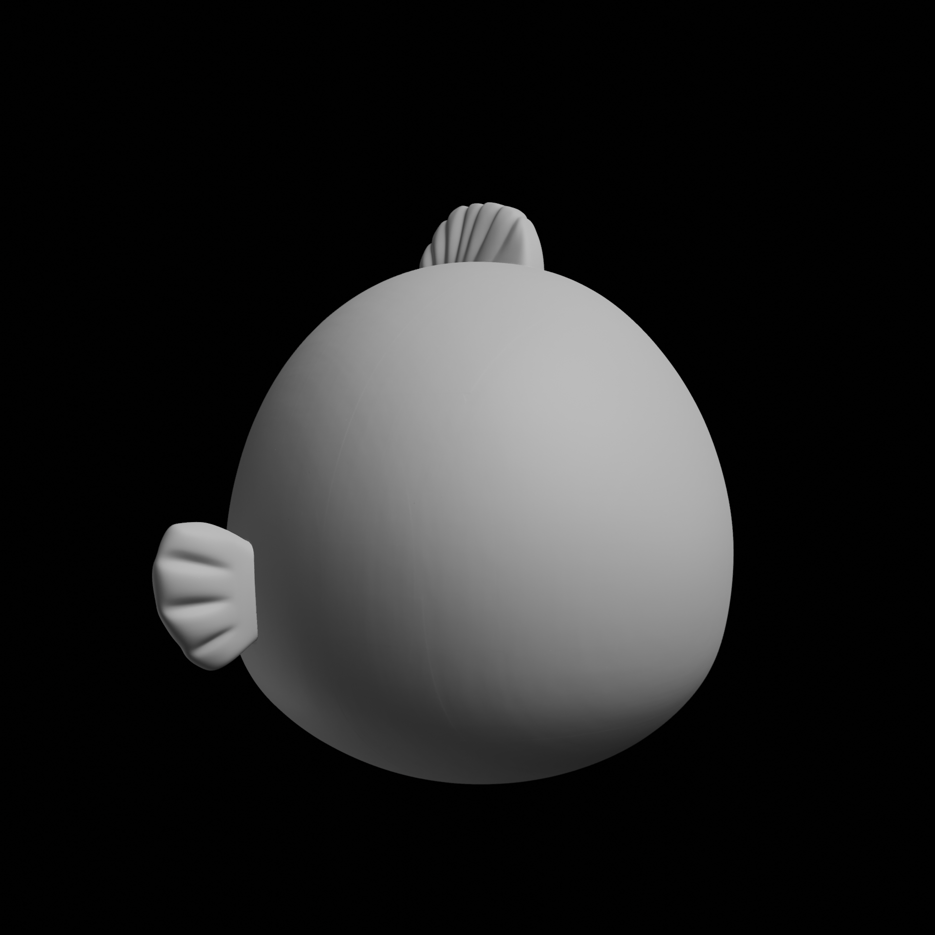 🐠 Stylized Puffer Fish Cartoon Animal 3D Model・ 3D File for 3D printing ...