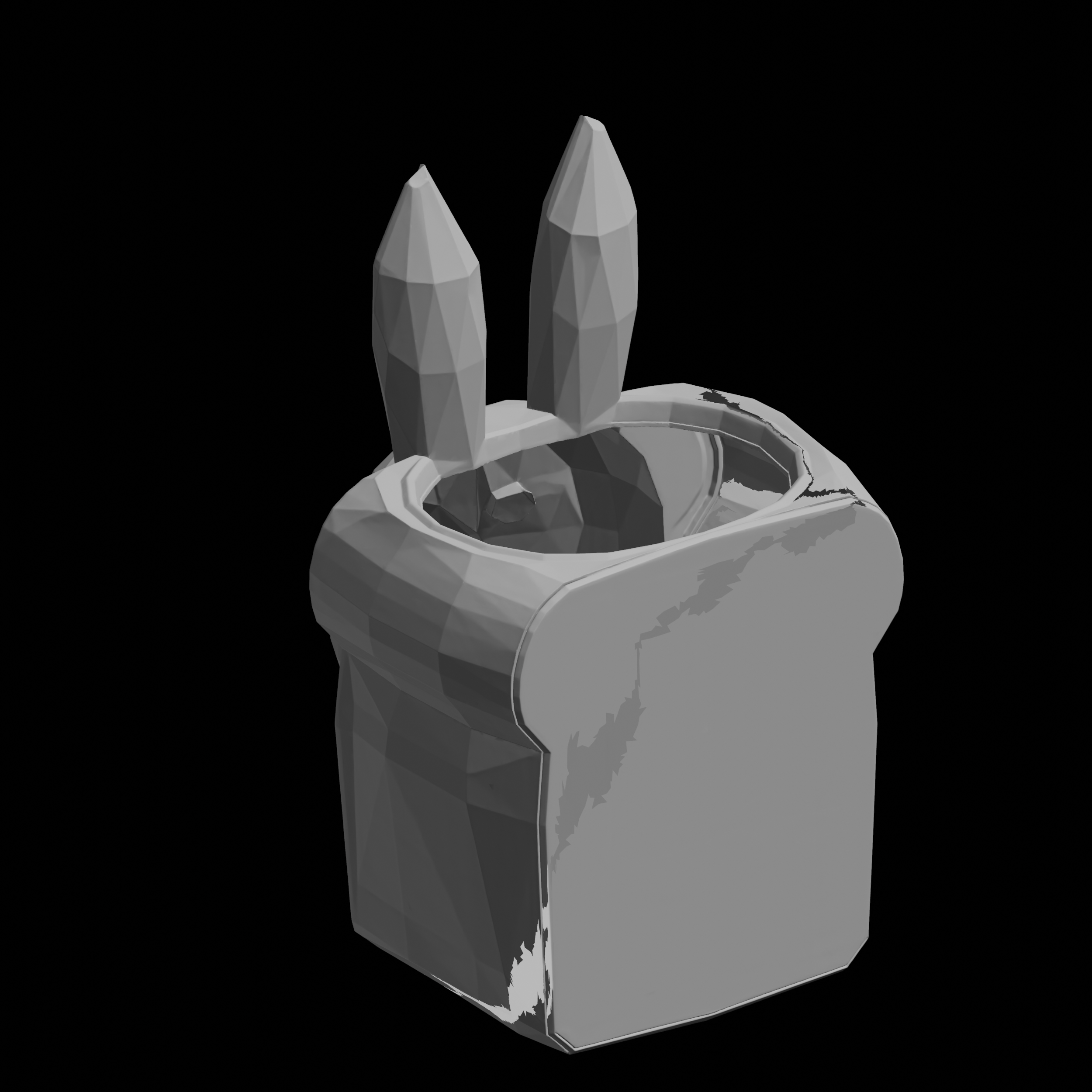 🪞 Bunny Toast・ 3D File for 3D printing・Cults