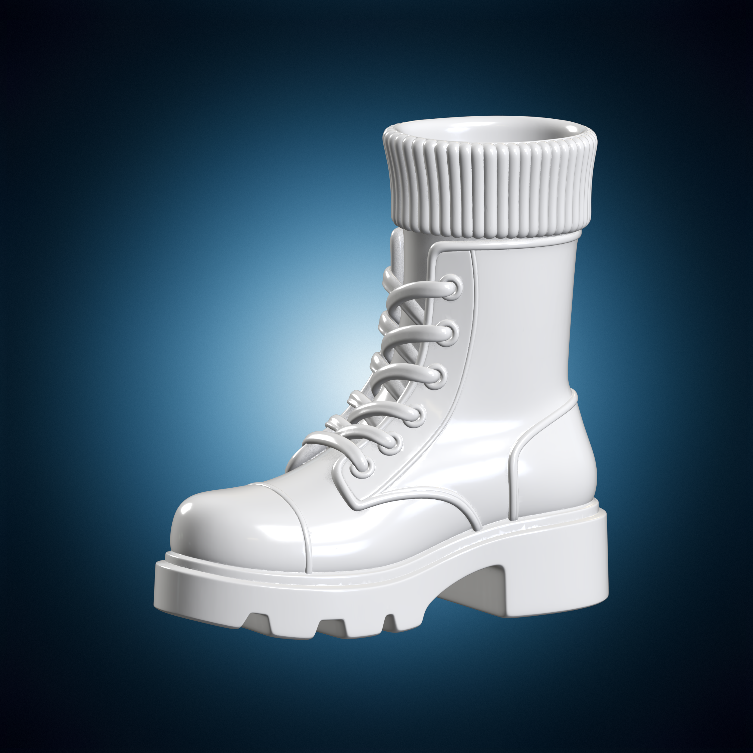 👢 High-Top Boot 3D Print Model・Archivo 3D para Impresión 3D・Cults