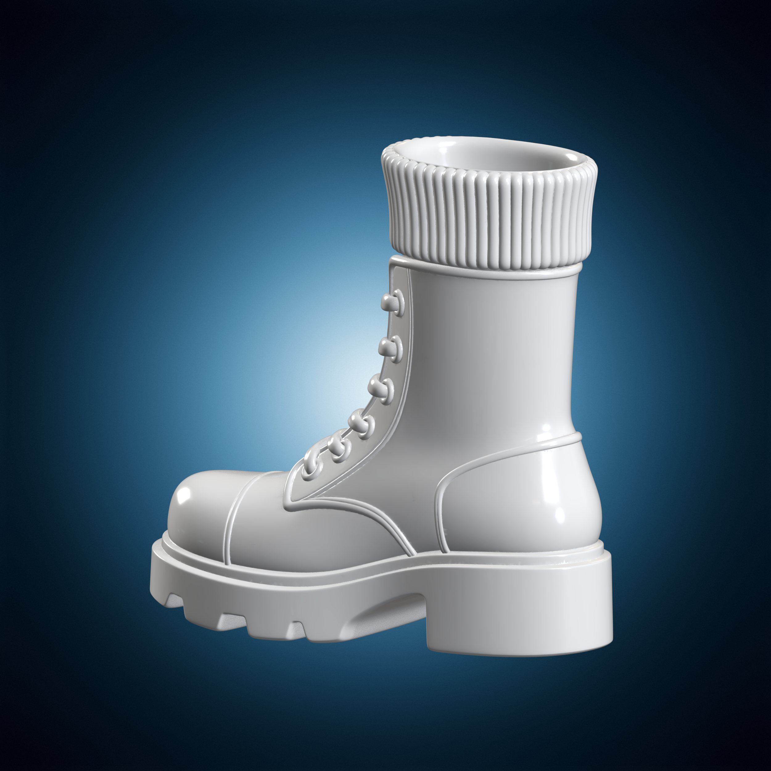 👢 High-Top Boot 3D Print Model・Archivo 3D para Impresión 3D・Cults