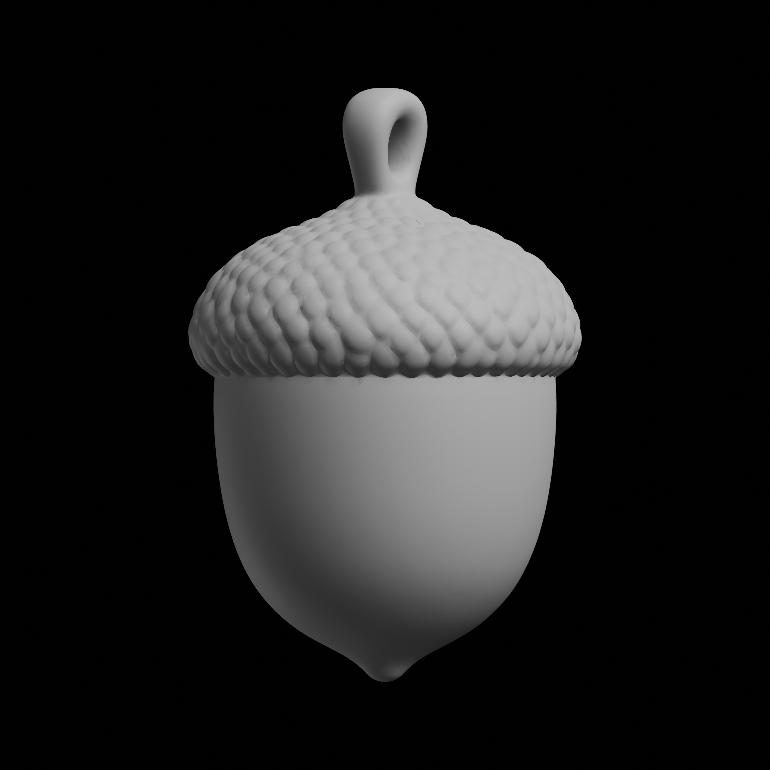 💍 Acorn Pendant・ 3D File for 3D printing・Cults