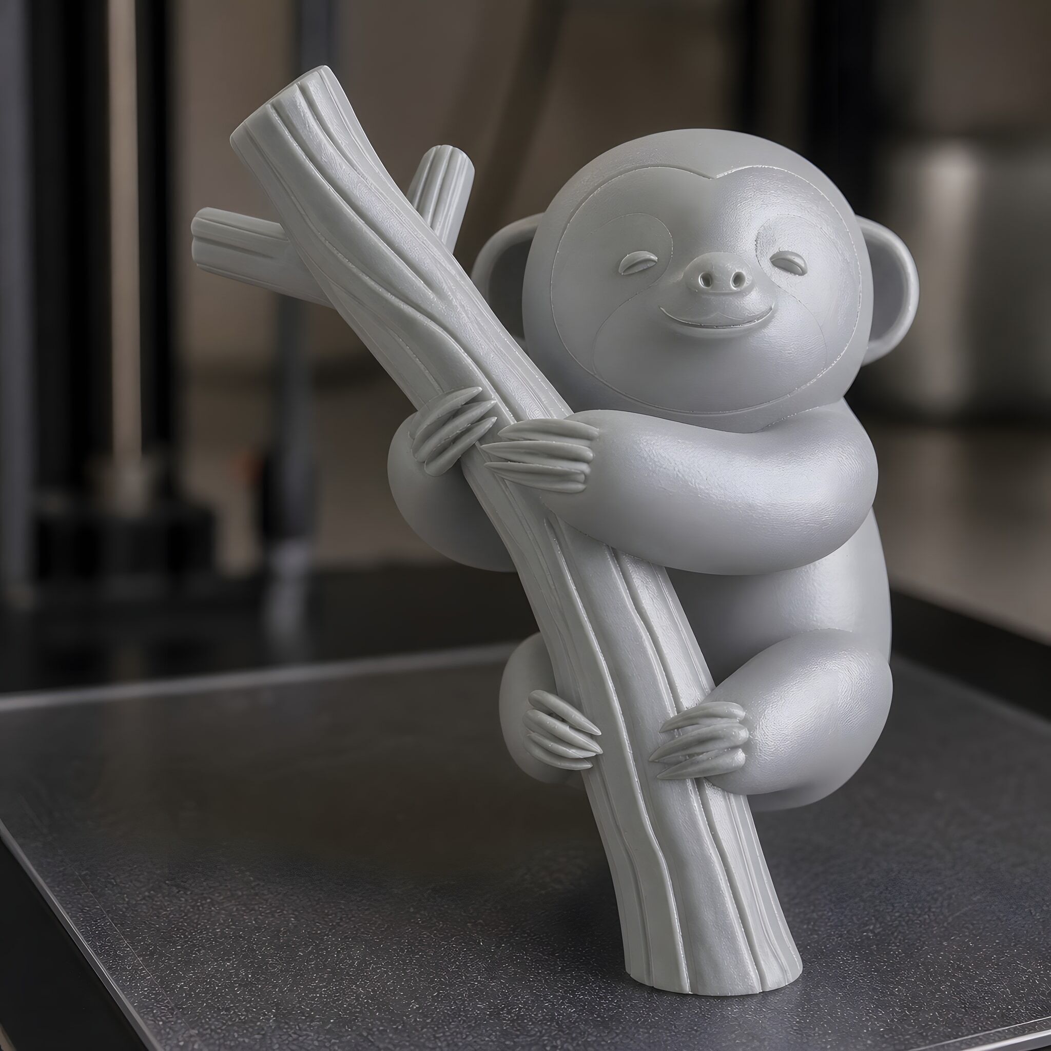 🦥 Refined Branch Sloth 3D Print Model・ 3D File for 3D printing・Cults