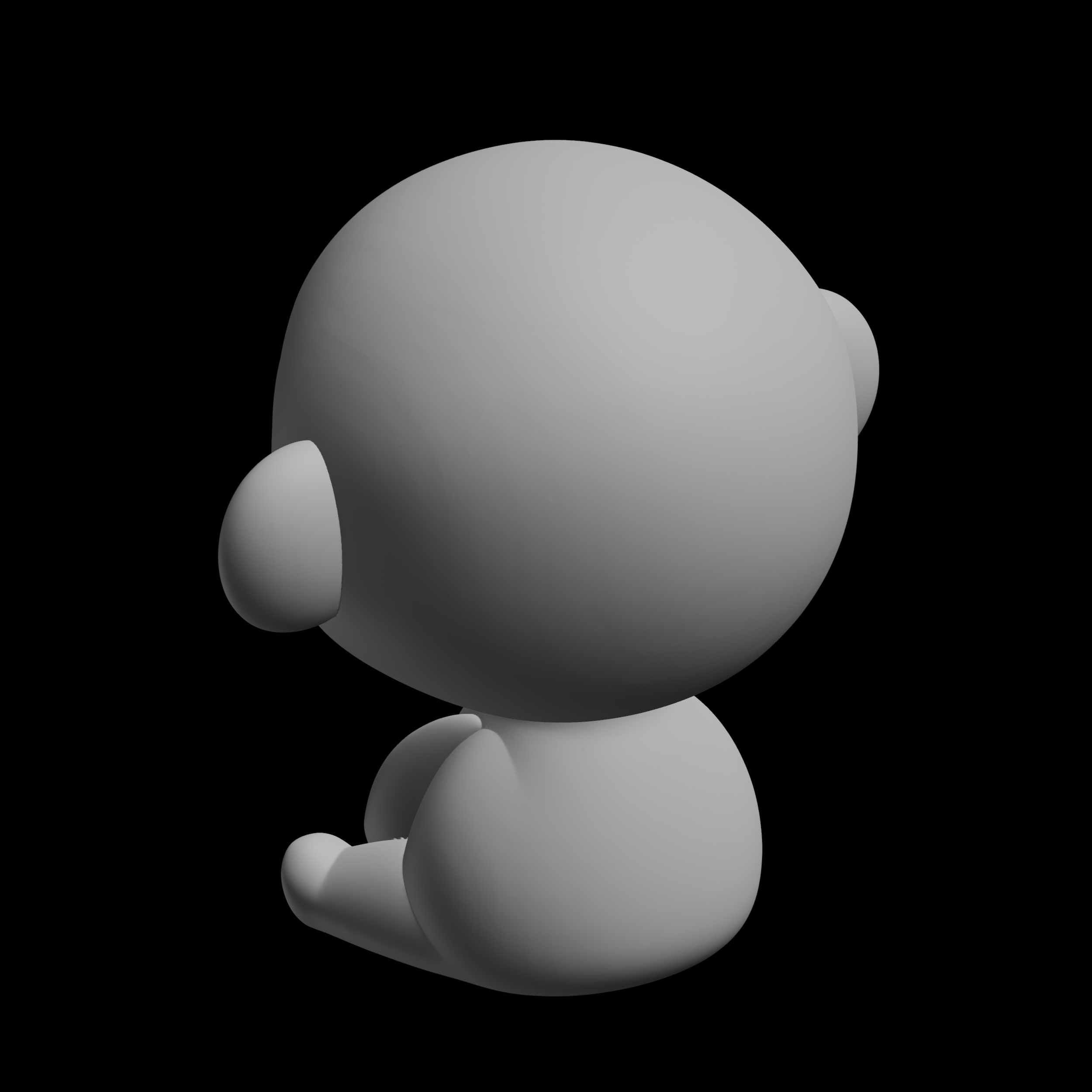 🐒 Cute Monkey Figure・ 3D File for 3D printing・Cults