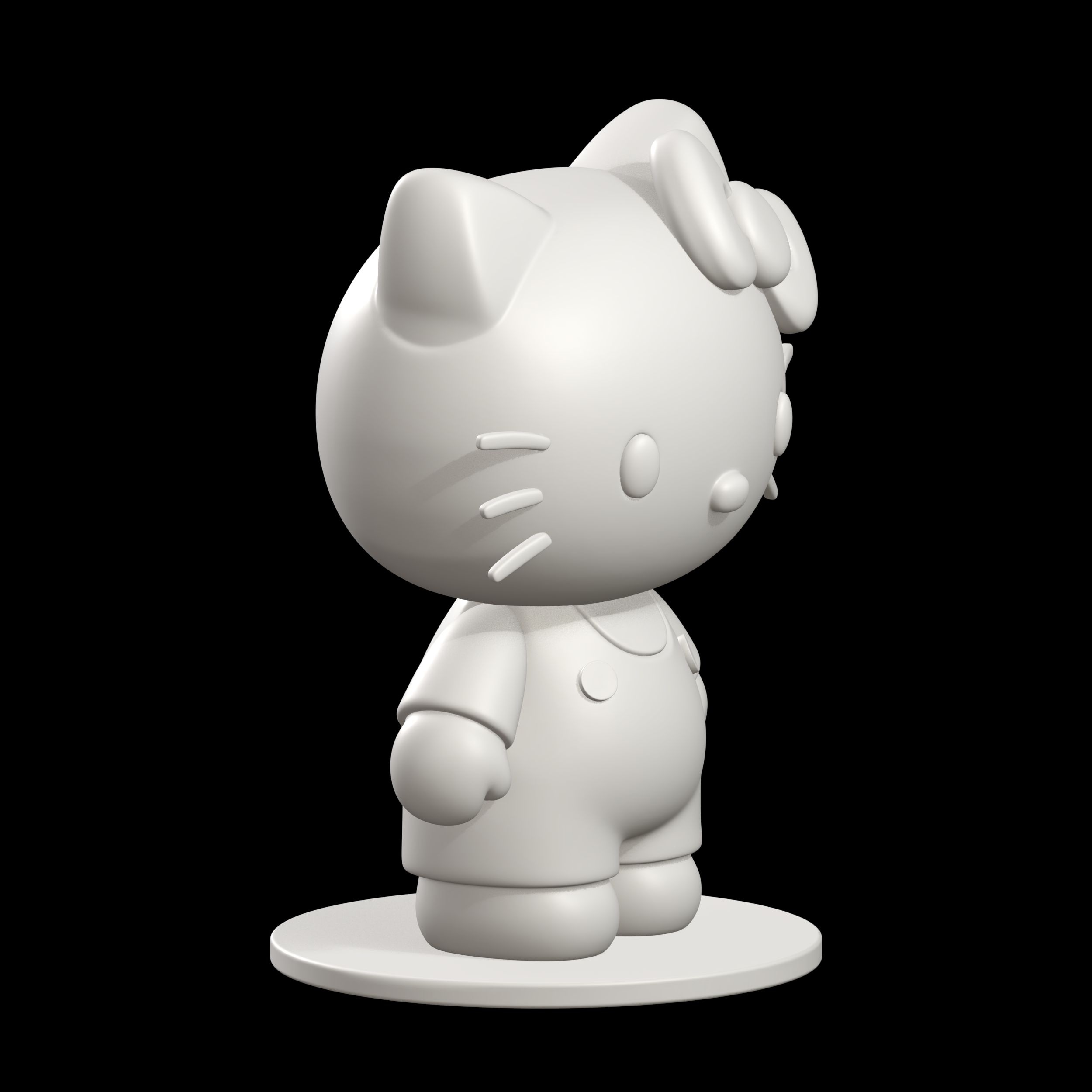 👋 Modelo 3D da Hello Kitty・Arquivo 3D para Impressão 3D・Cults