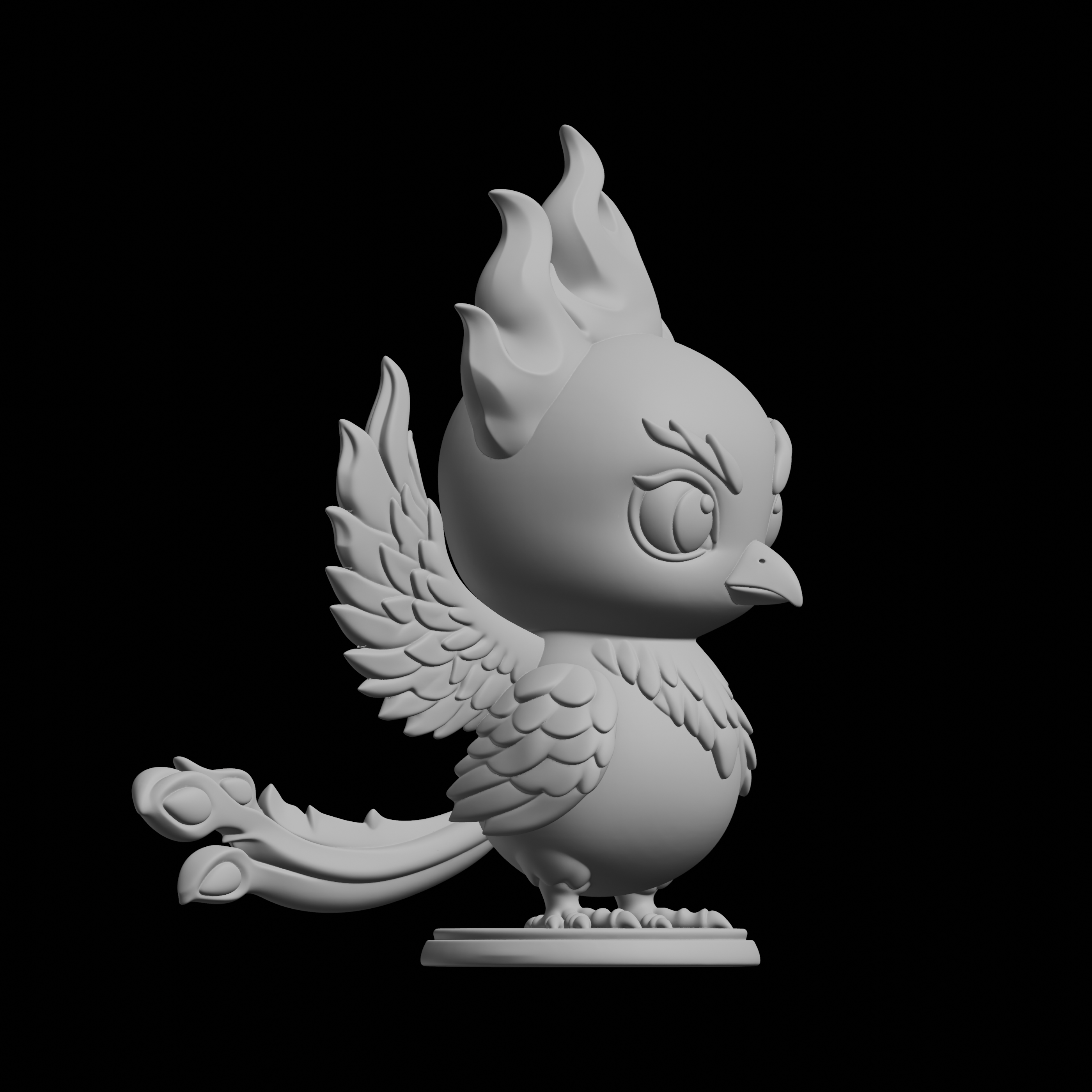 🦅 Figure mythique du phénix・Fichier 3D pour Impression 3D・Cults