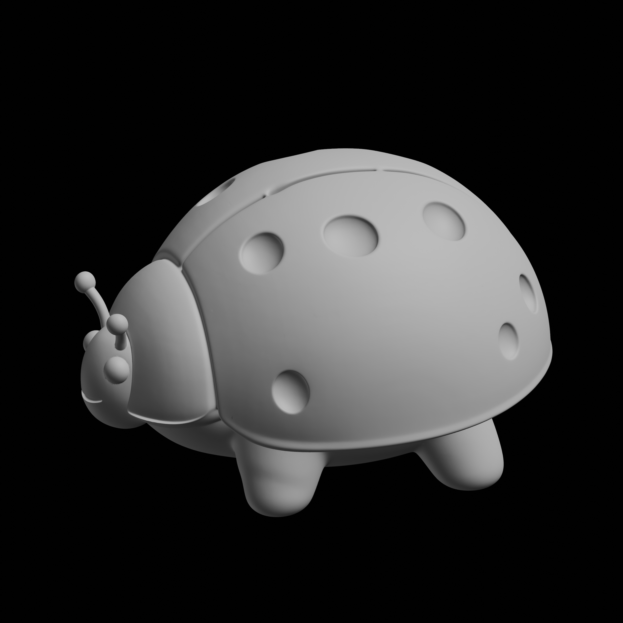 🐞 Ladybug Piggy Bank・ 3D File for 3D printing・Cults
